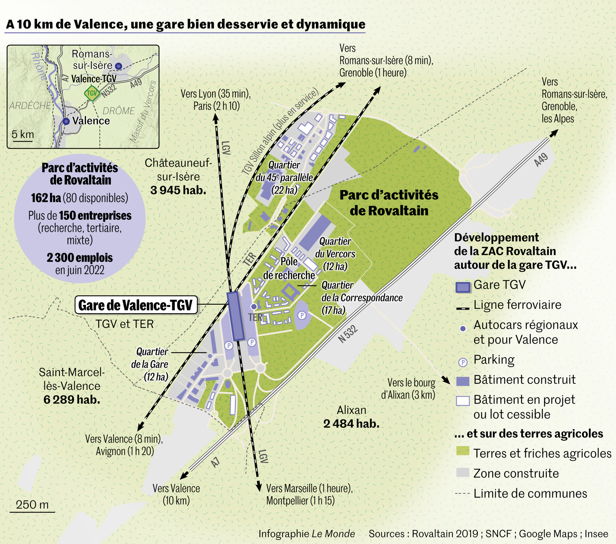 Pourquoi les nouvelles gares TGV sont trop souvent déconnectées