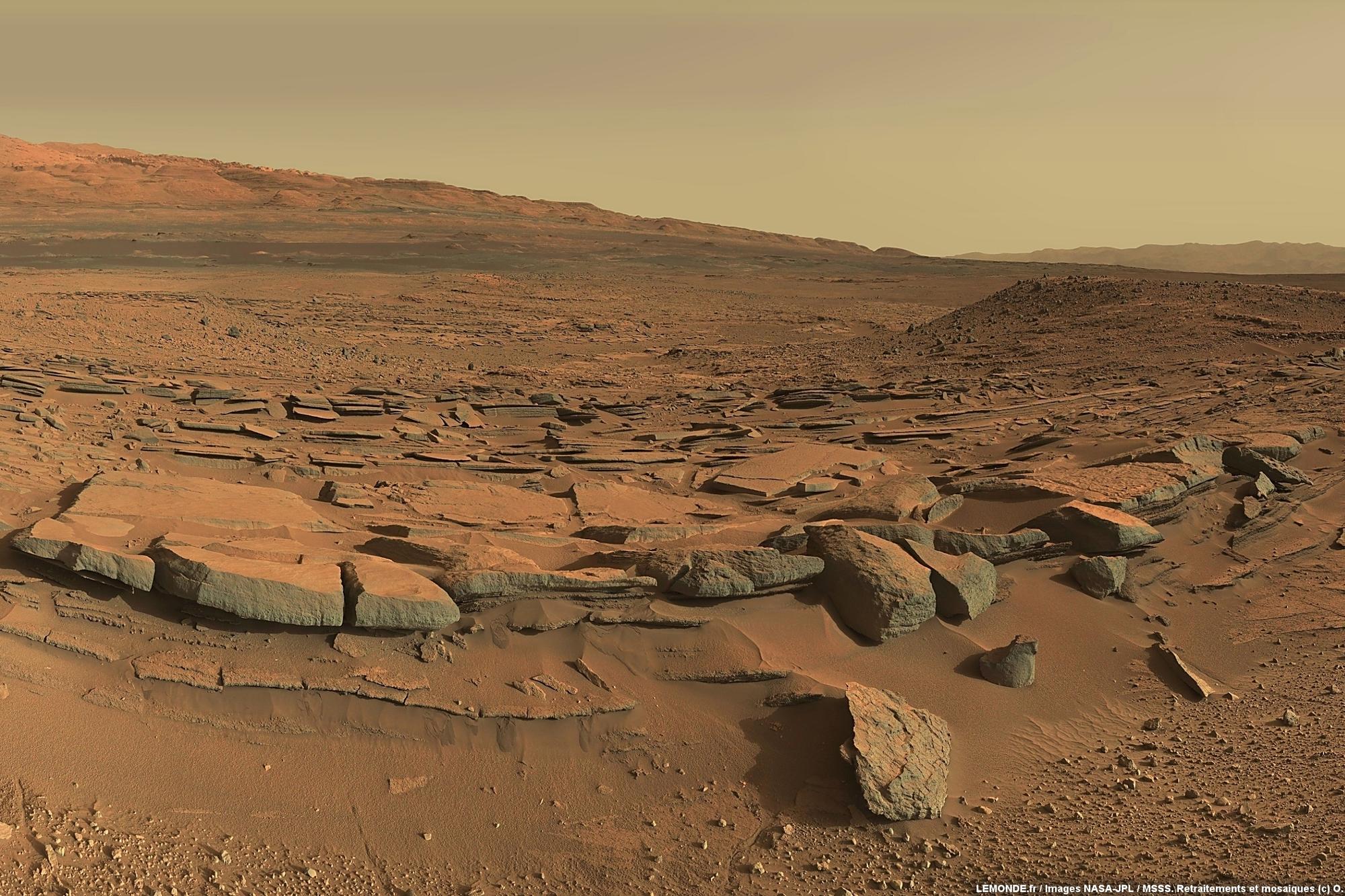 Les plus belles photos de Mars prises par Curiosity