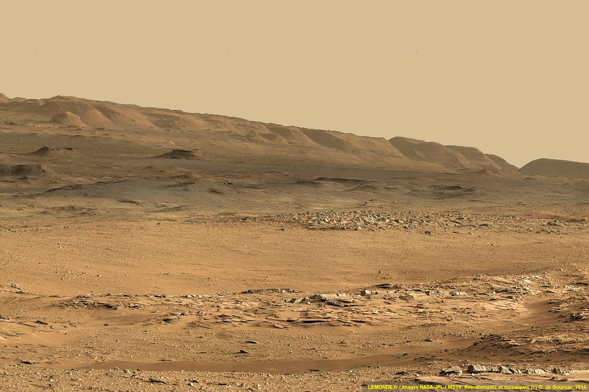 Les plus belles photos de Mars prises par Curiosity