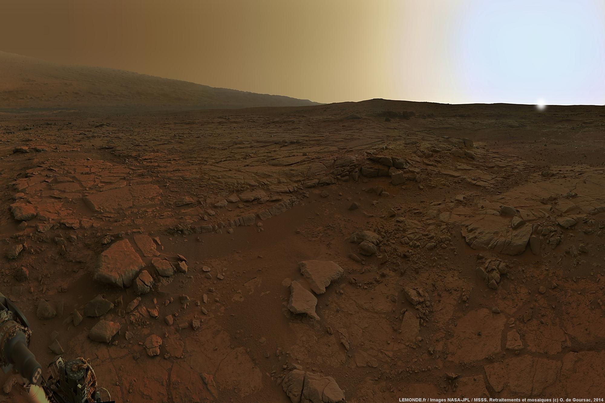 Les plus belles photos de Mars prises par Curiosity