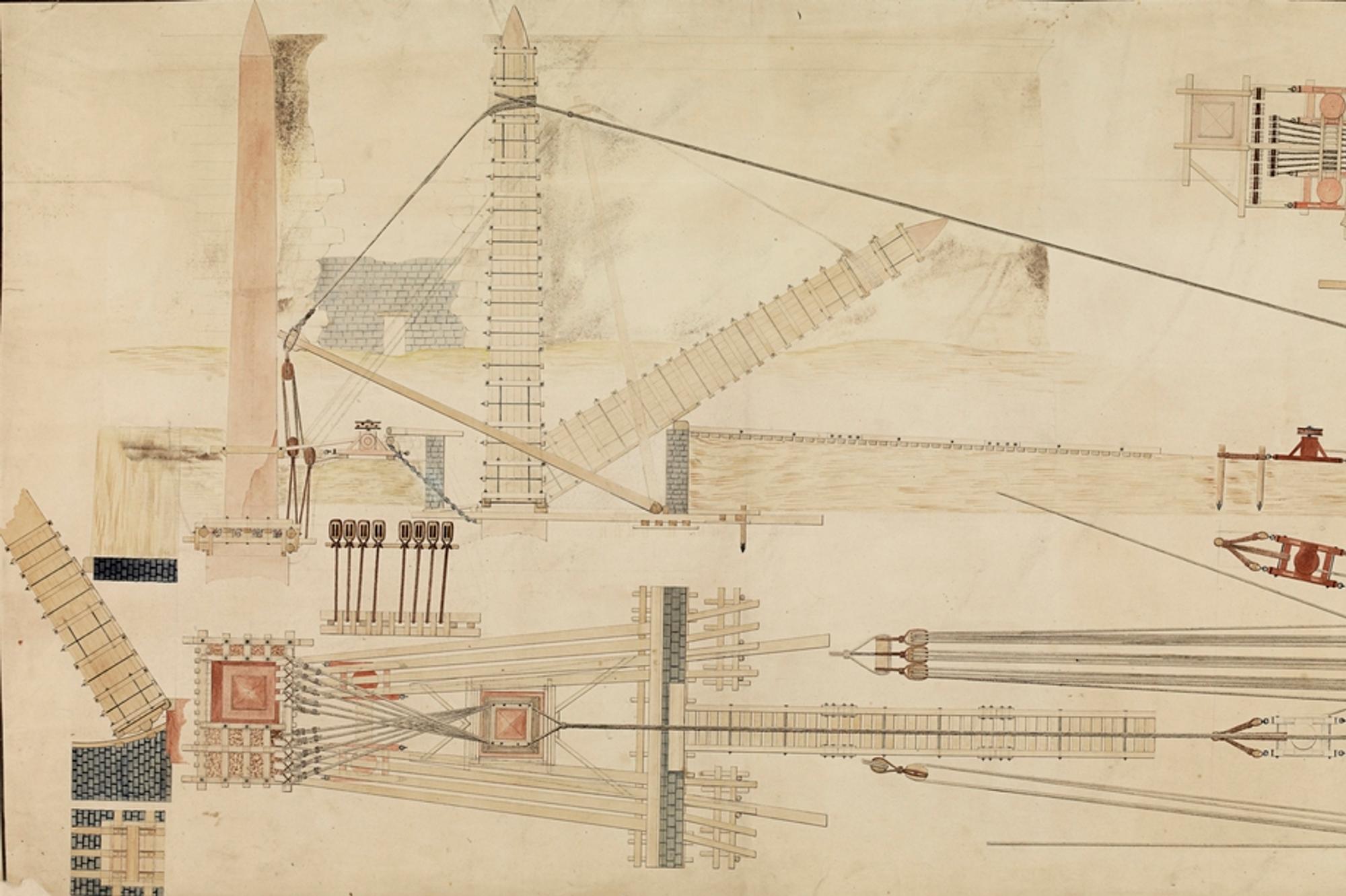 La mémorable expédition de l'obélisque de Louxor