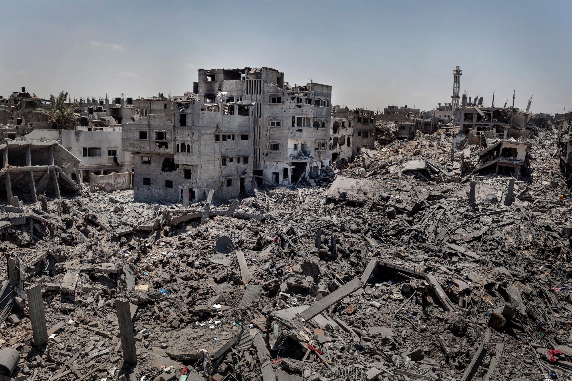 Gaza : dans les décombres de Beit Hanoun et Chadjaiya