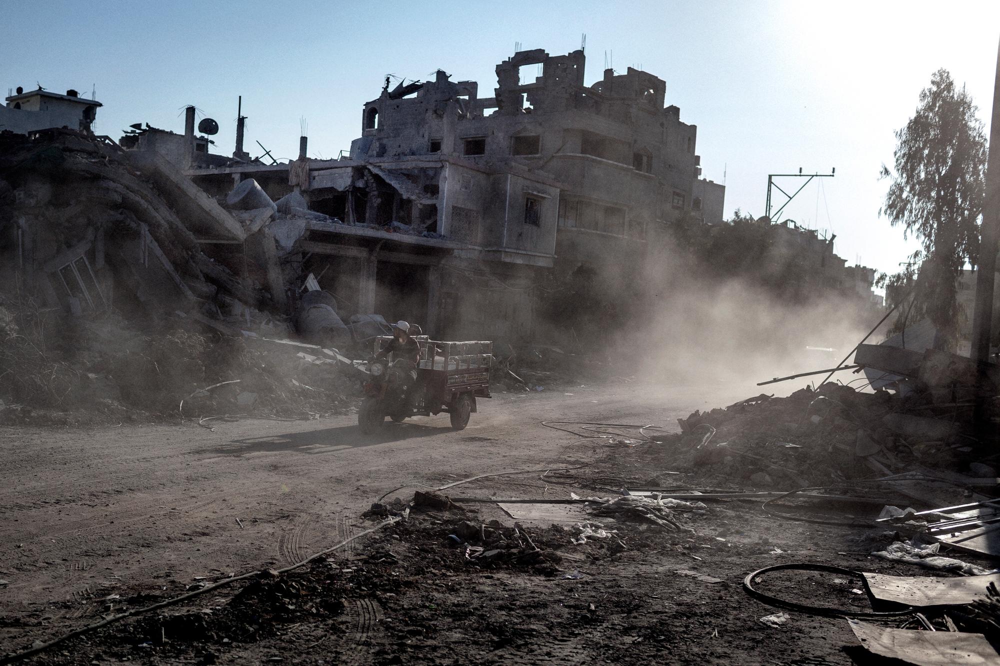 Gaza : dans les décombres de Beit Hanoun et Chadjaiya