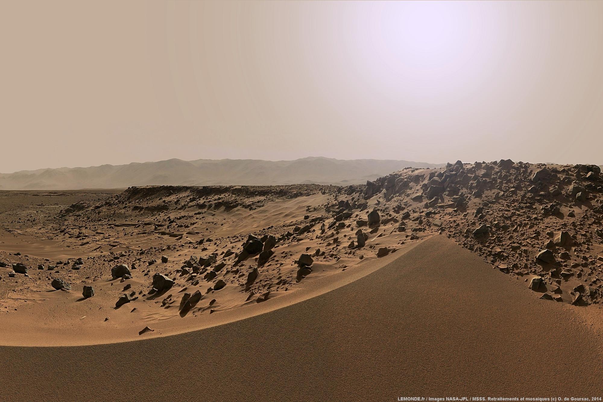 Les plus belles photos de Mars prises par Curiosity