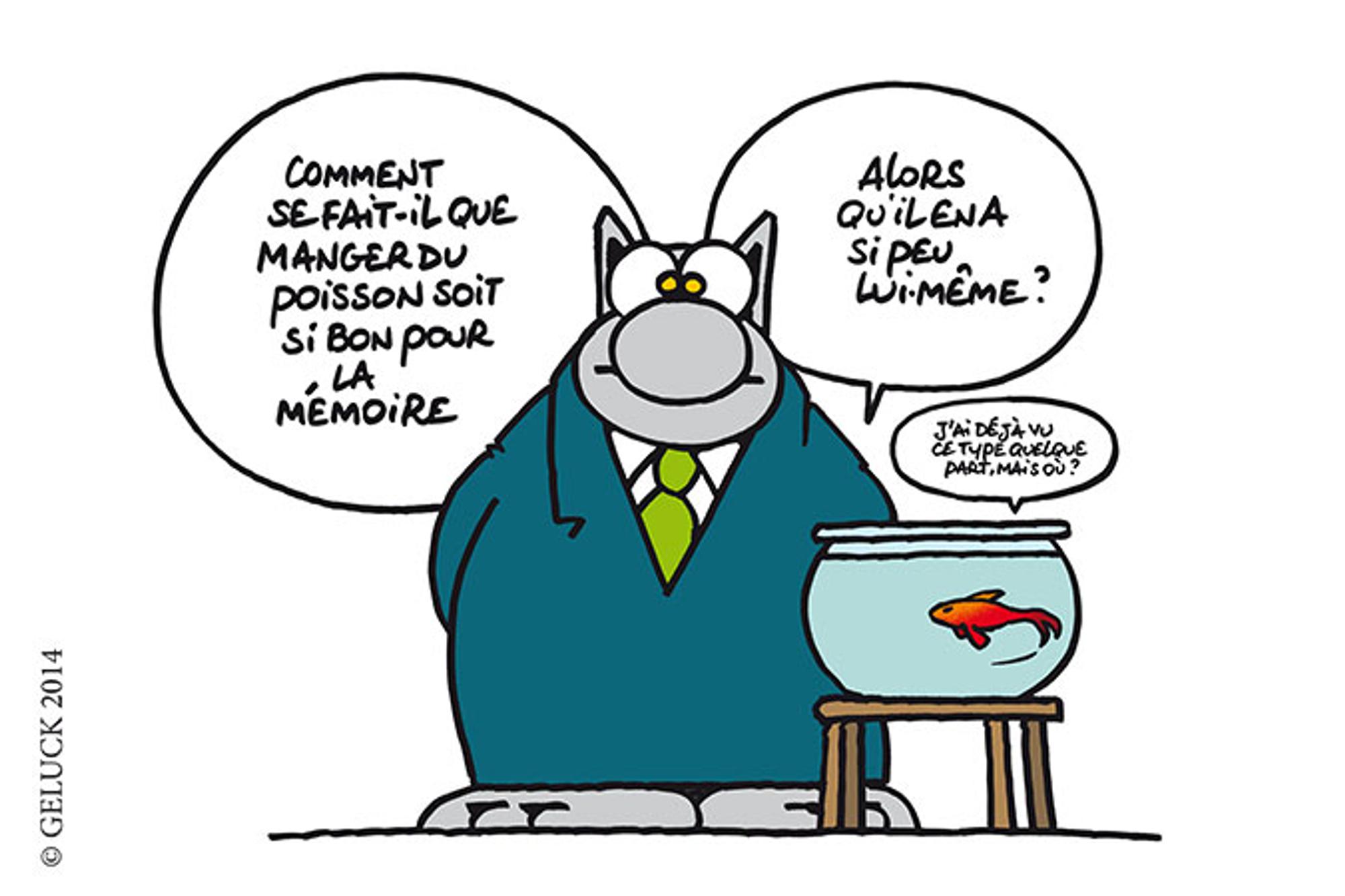 Bulles d'été : “Le Chat passe à table” de Philippe Geluck