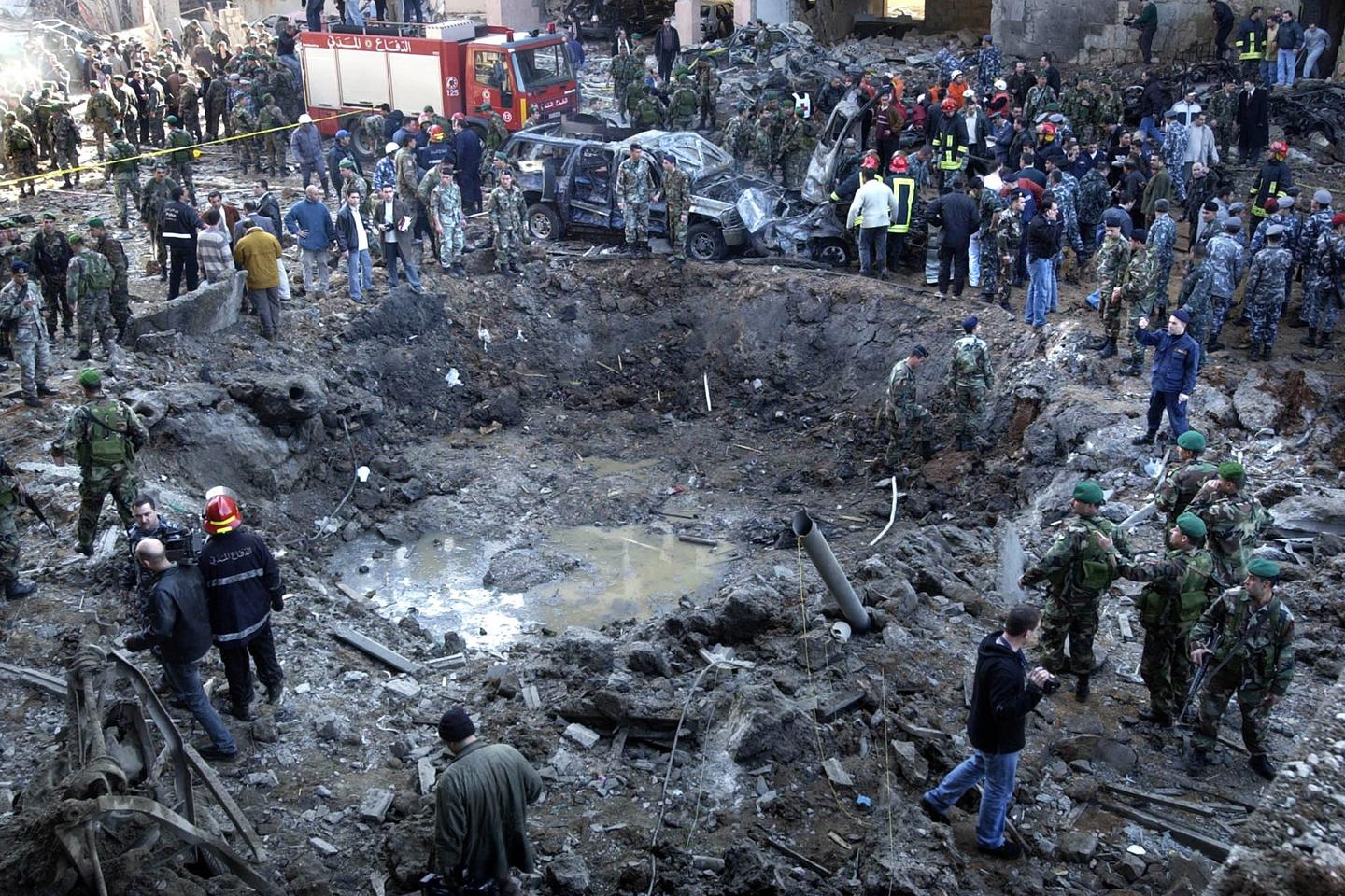 La reconstitution de l'assassinat de Rafic Hariri pourrait avoir lieu ...