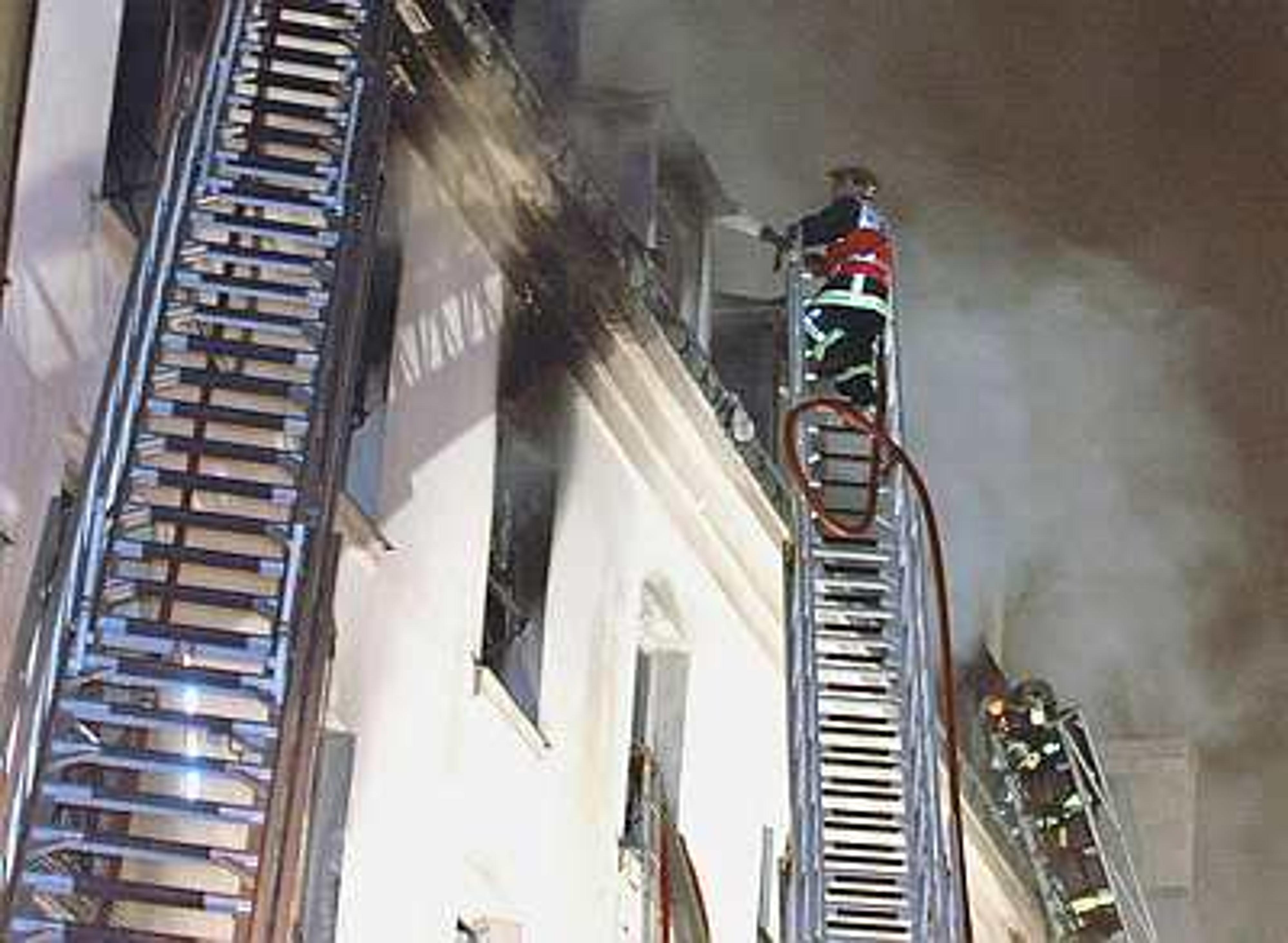 Incendie de l'Hôtel Paris-Opéra