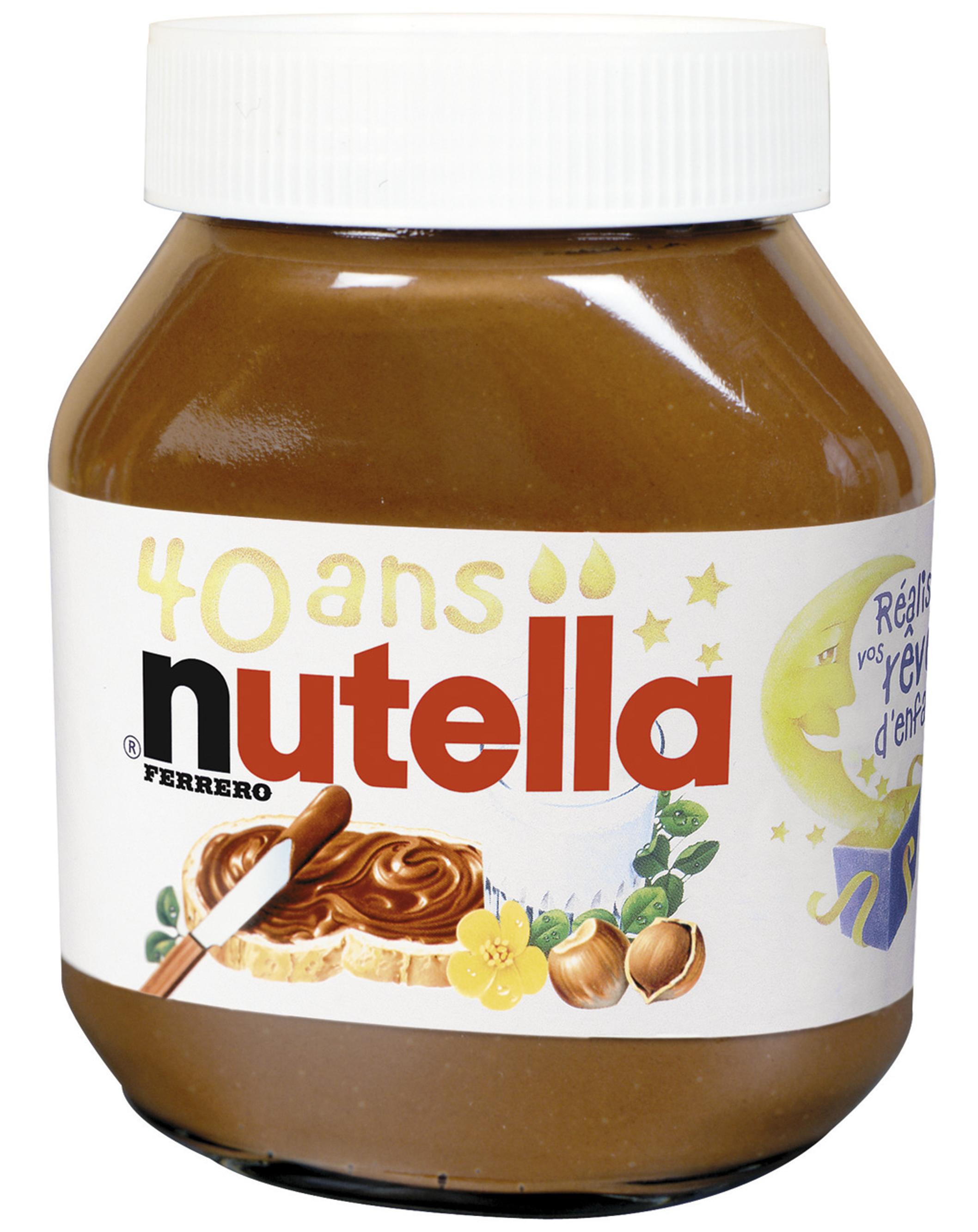 Nutella, quarante ans de plaisirs
