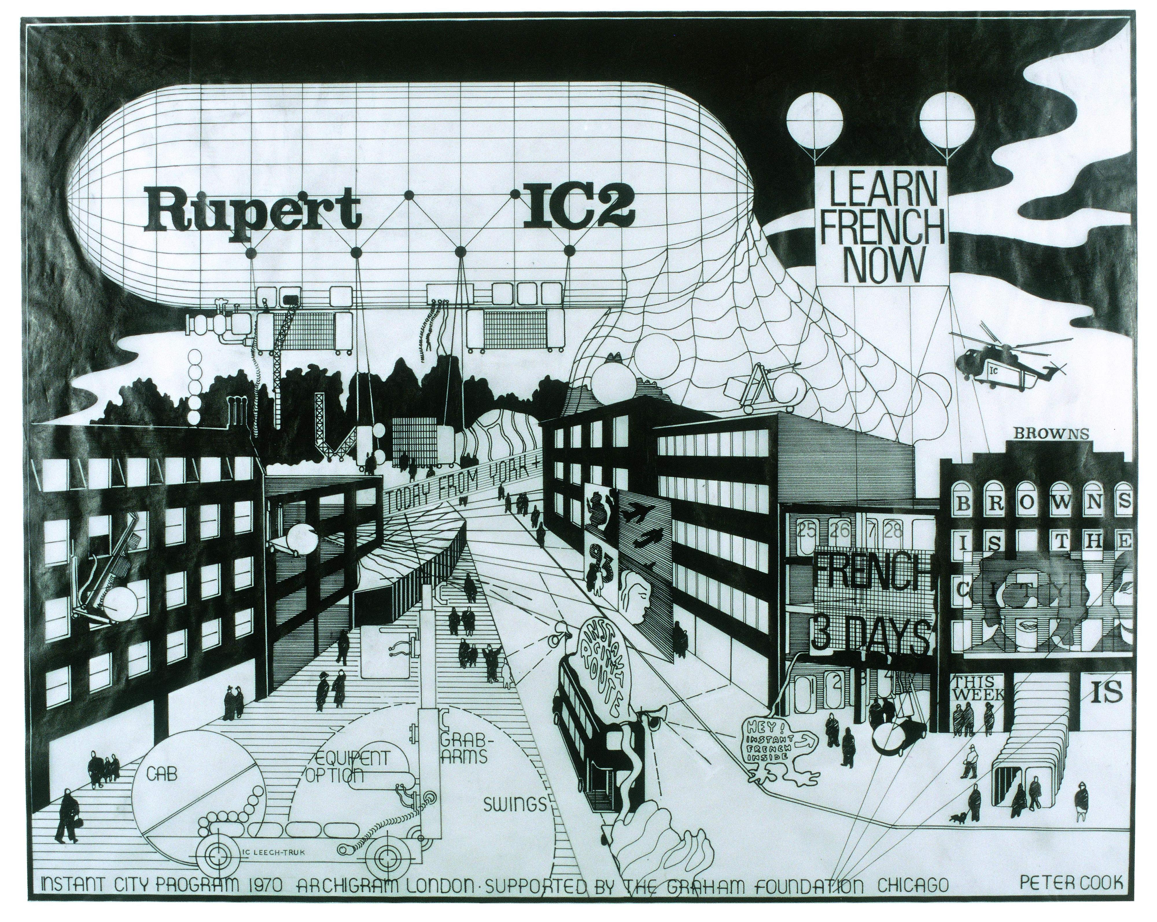 Instant City, par Archigram (2/5)