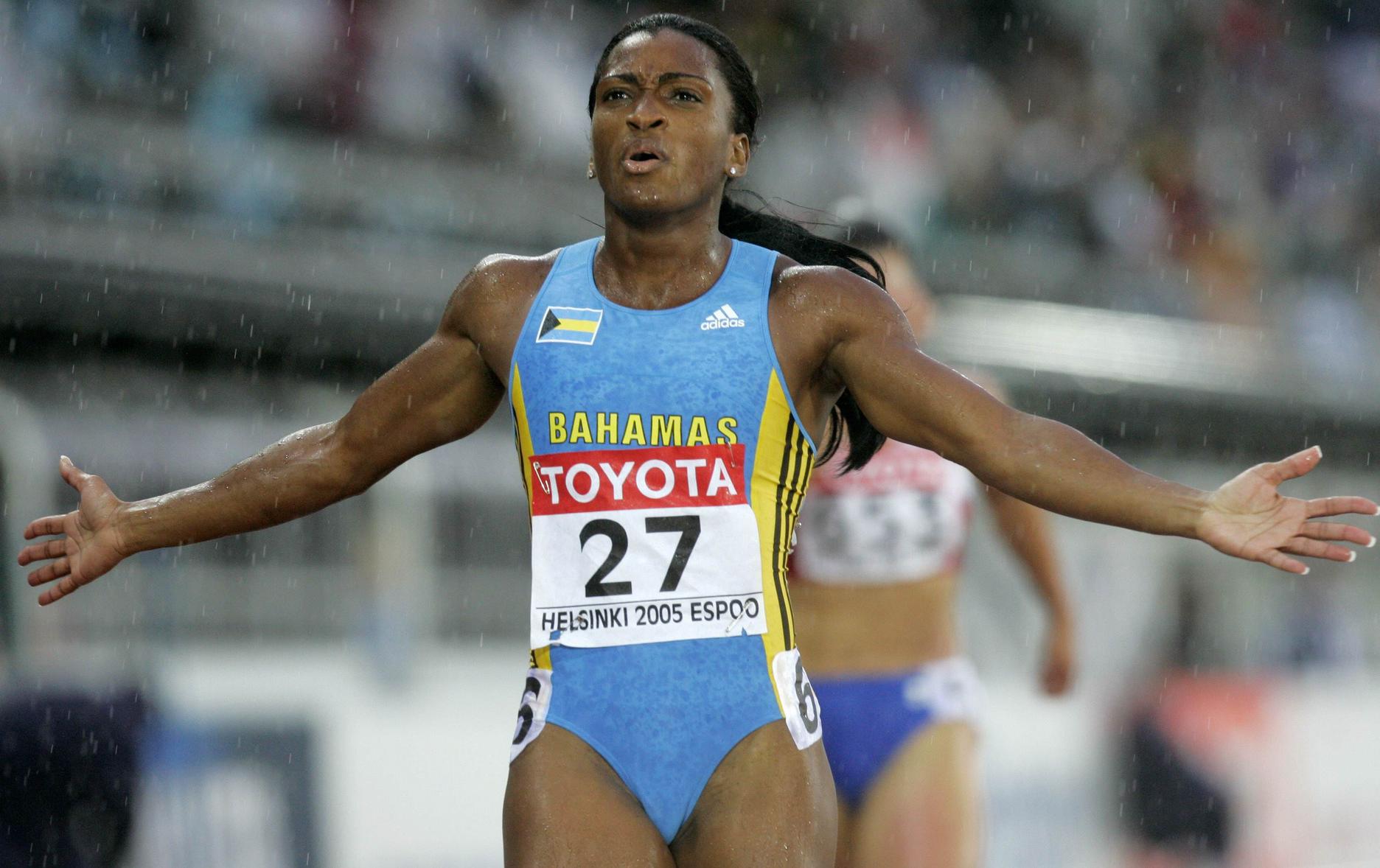 Eunice Barber rapporte sa troisième médaille à l'équipe de France