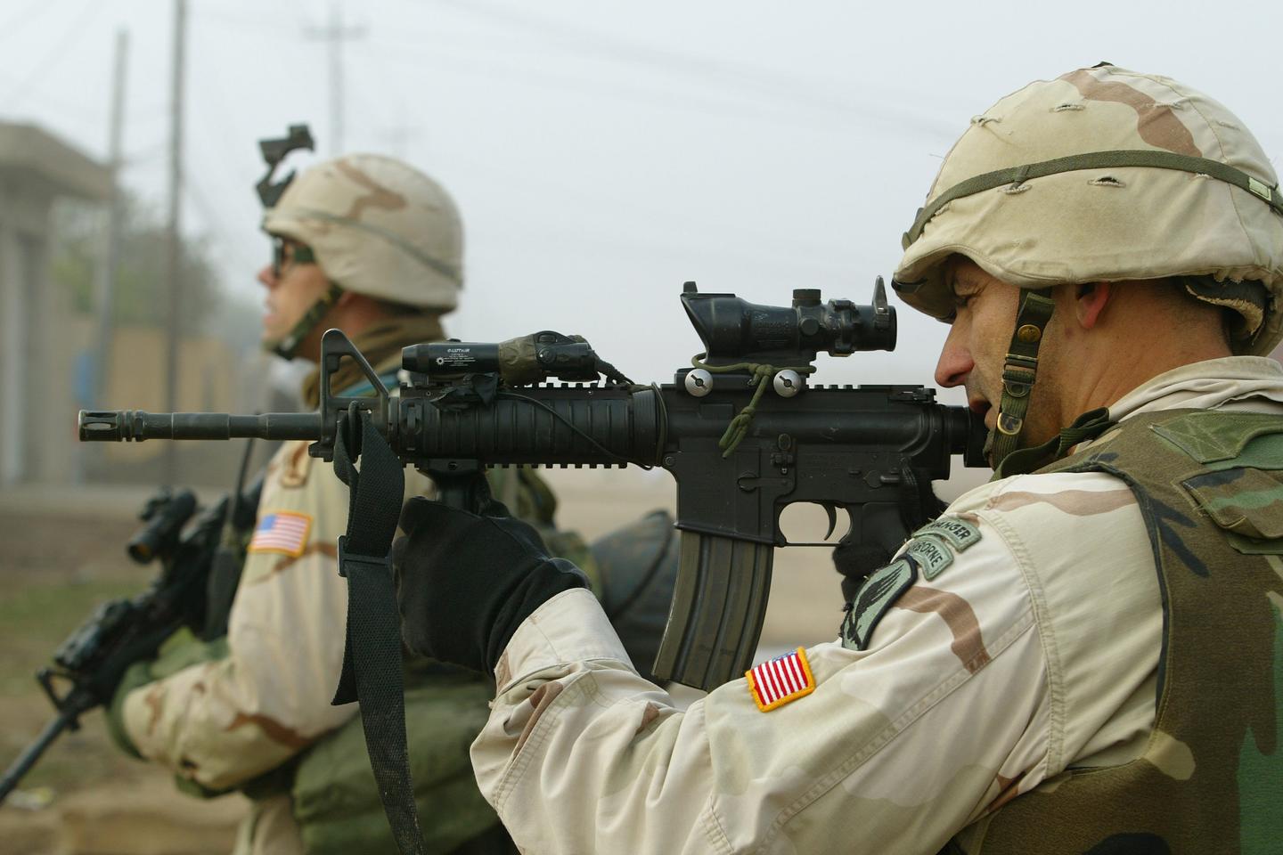 Le nombre des soldats américains blessés en Irak a baissé de 26 % en un ...