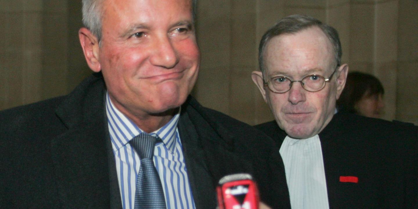 Alain Gomez, "premier étage de la fusée Clearstream"