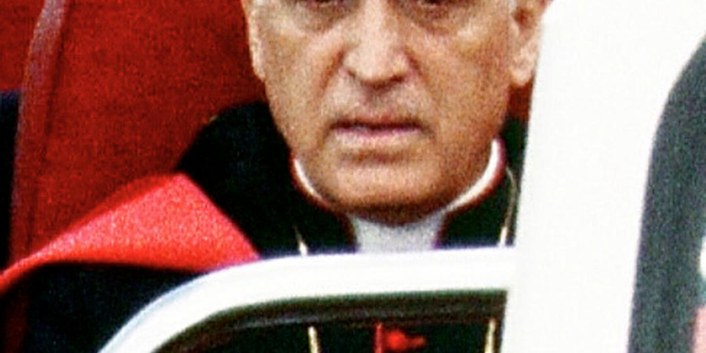Mgr Paul Marcinkus, l'homme du scandale de la "banque du Vatican"