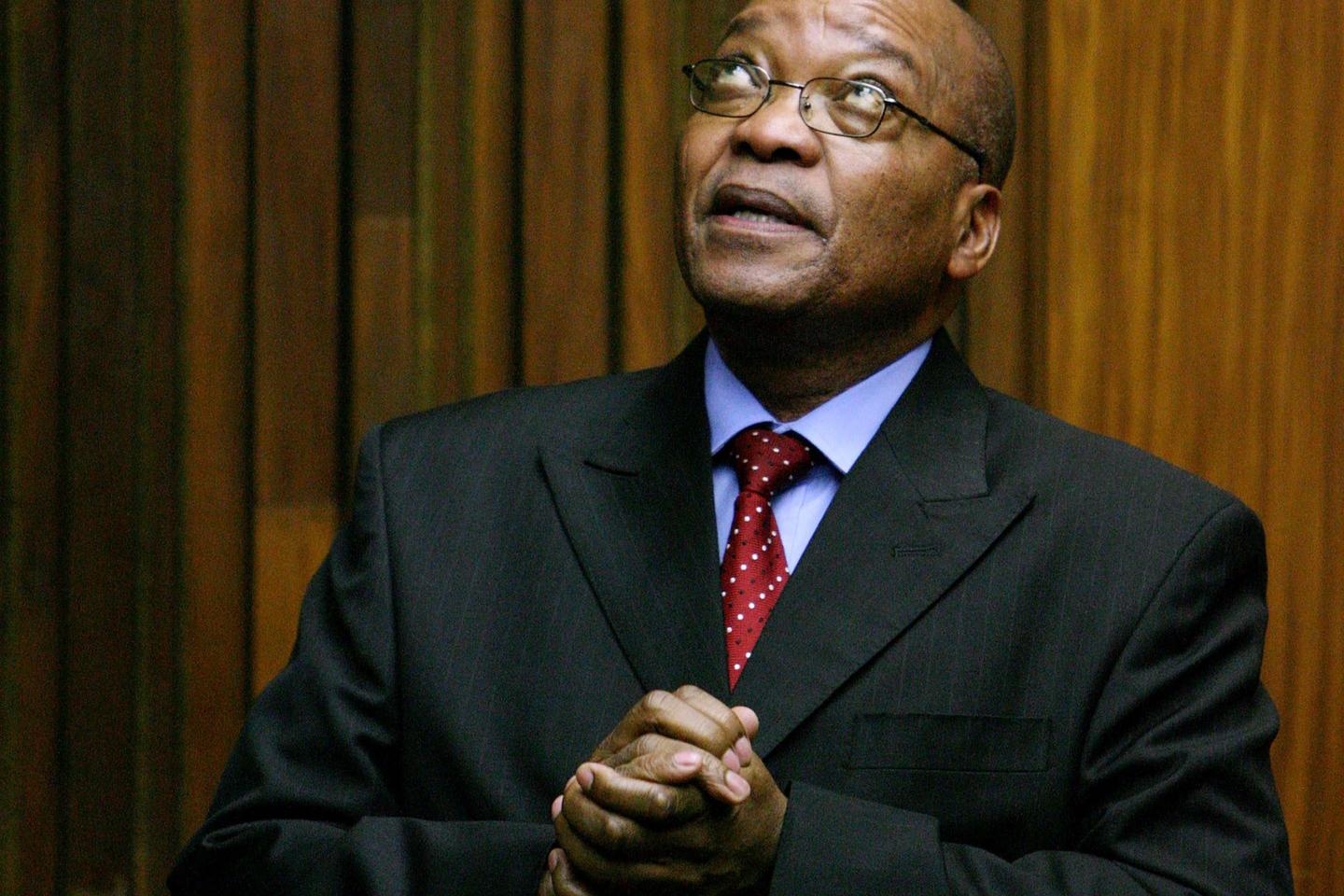 L'ancien vice-président sud-africain Jacob Zuma, poursuivi pour viol, a ...