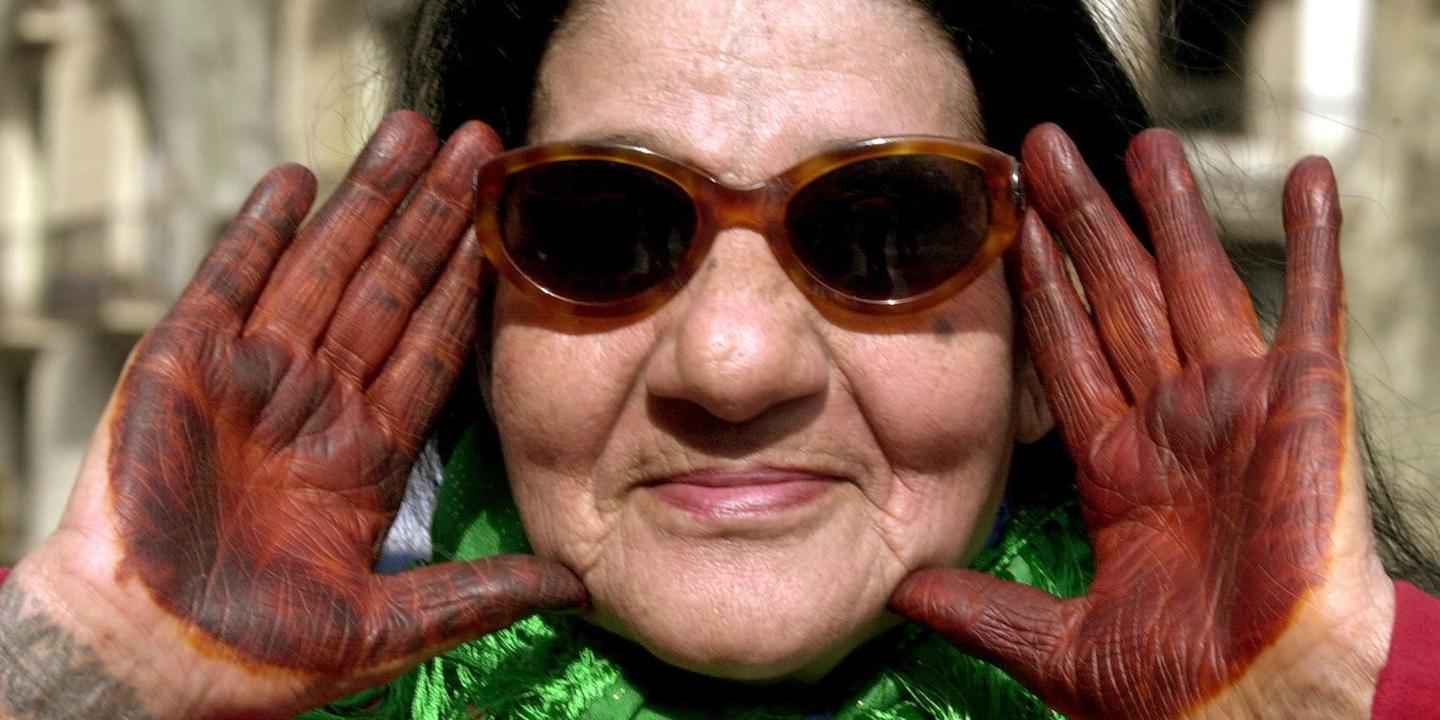 Cheikha Rimitti, chanteuse algérienne