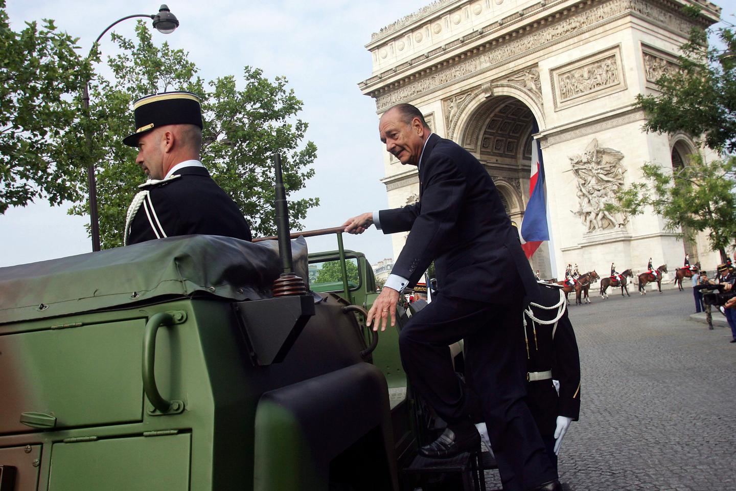 Défilé, interview et garden-party : dernier 14-Juillet pour Jacques Chirac