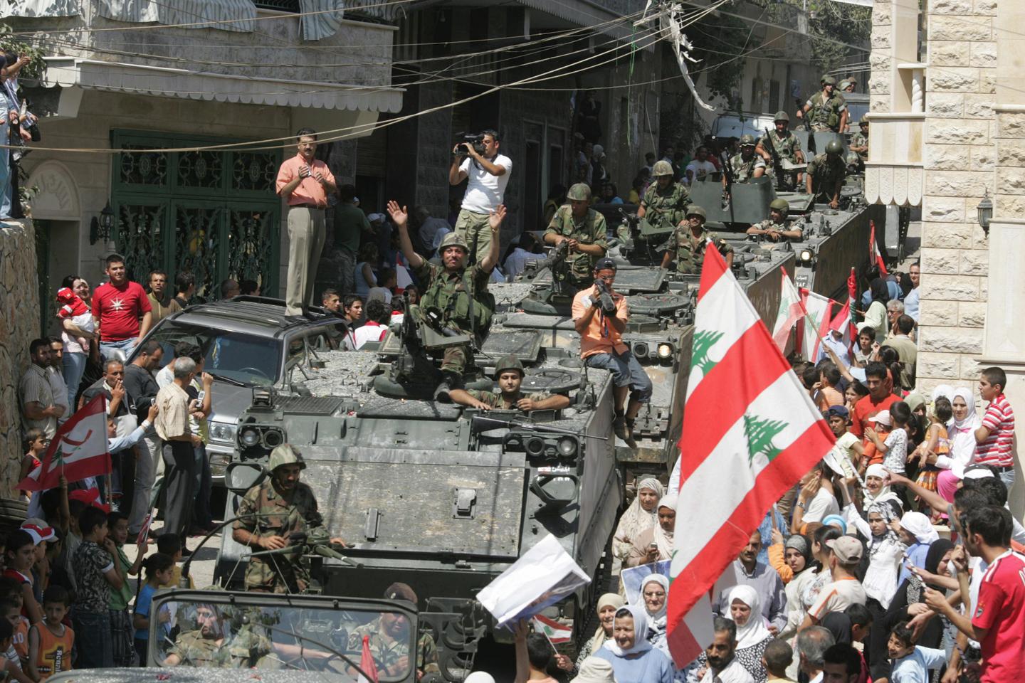 Chebaa, l'"oubliée", fête le retour de l'armée au Liban sud