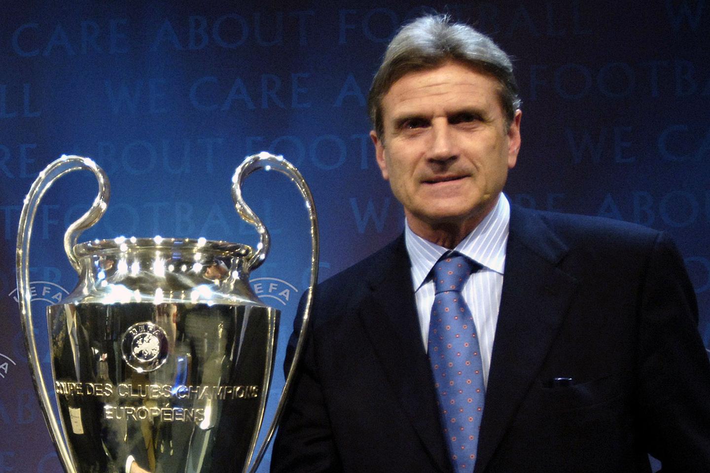 Giacinto Facchetti, président de l'Inter Milan