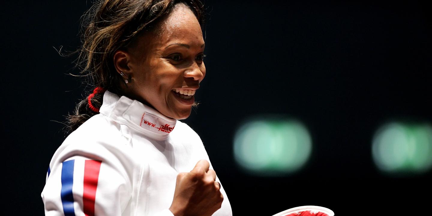 Laura Flessel obtient la seule médaille individuelle française