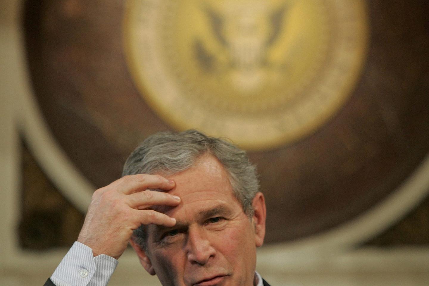 Les ficelles de George Bush pour bien prononcer ses discours