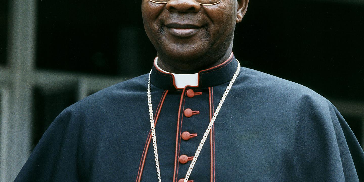 Le cardinal Frédéric Etsou, archevêque de Kinshasa