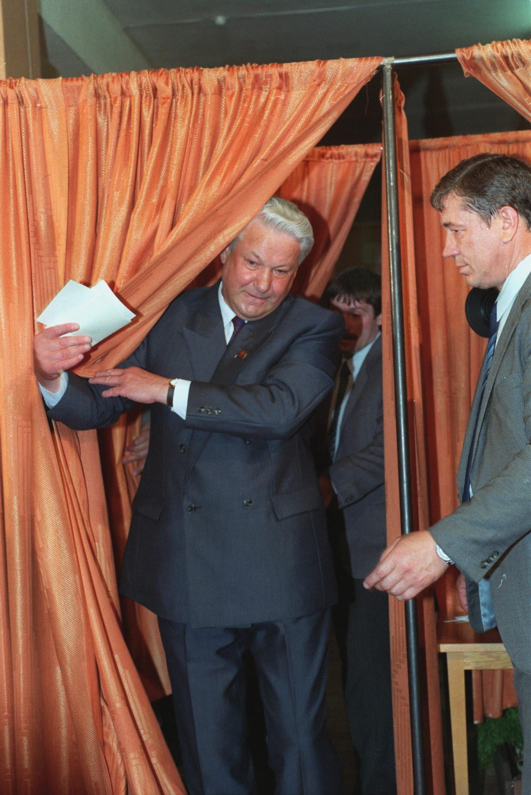 Boris Eltsine, l'homme de la transition