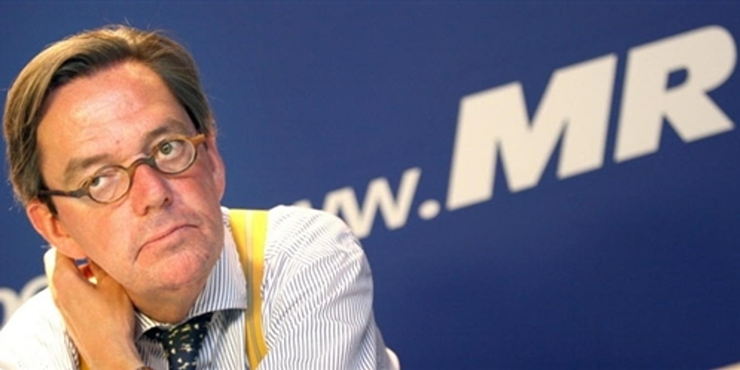 Jacques Simonet, leader du parti libéral francophone à Bruxelles