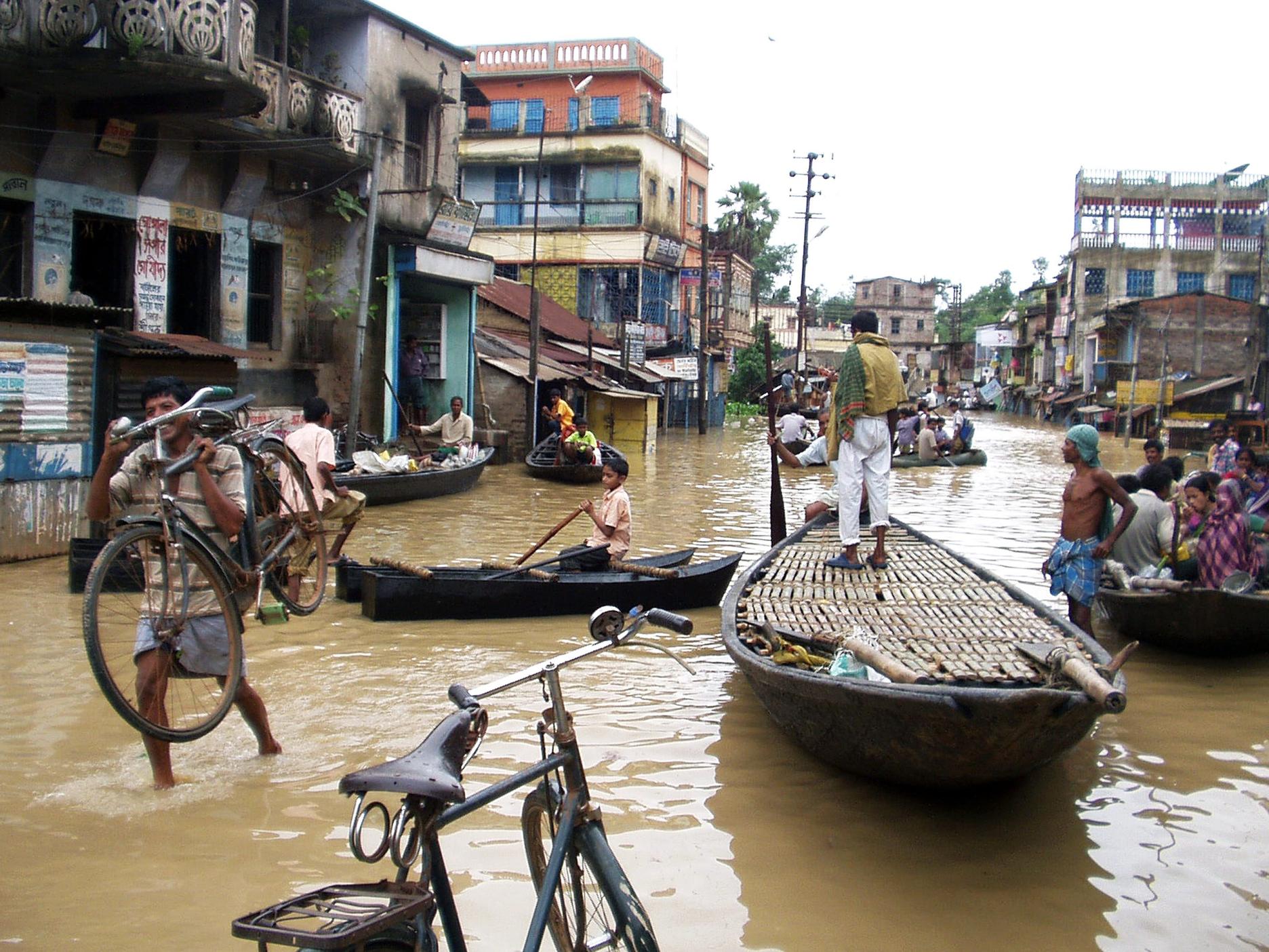 La mousson a fait plus de 600 morts en Inde et inonde l'Asie