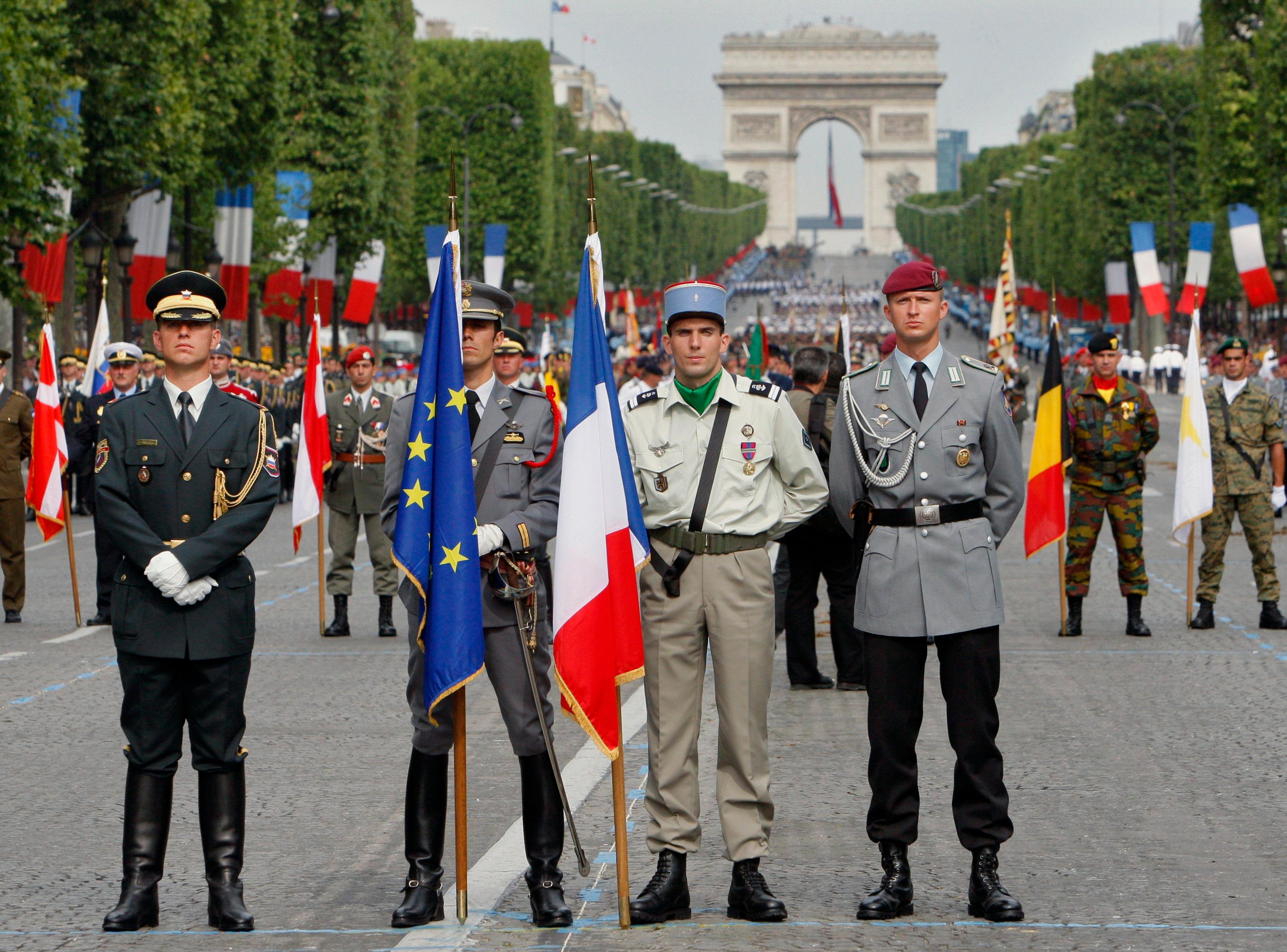 27 armées représentées au défilé du 14-Juillet