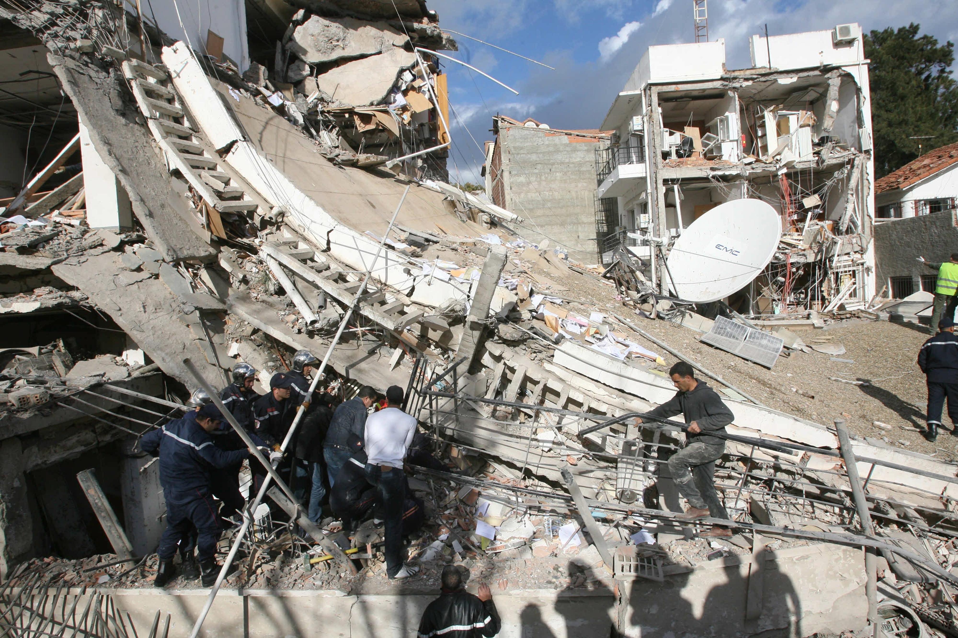 Le double attentat d'Alger