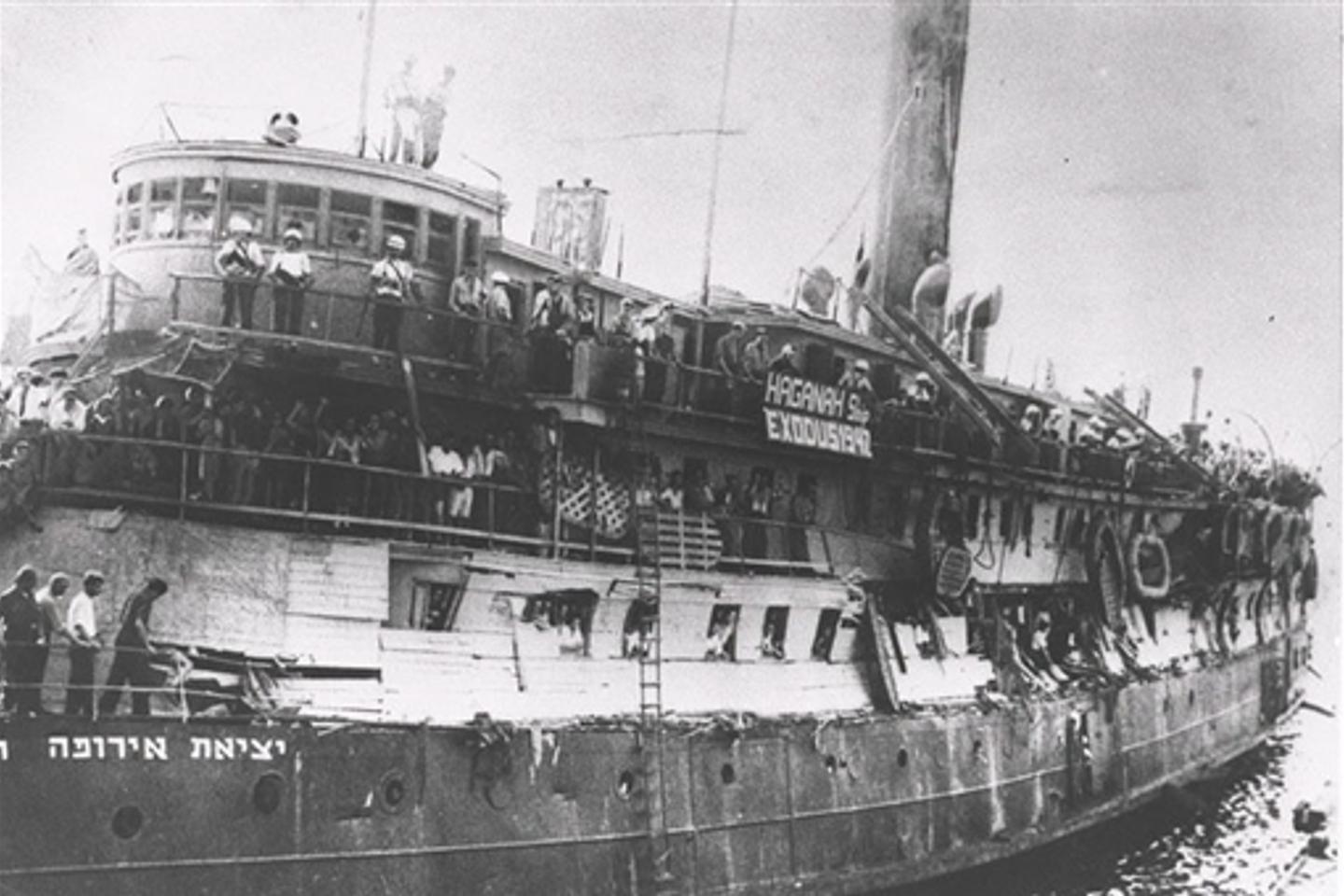 Les passagers de l'"Exodus-1947" se souviennent, soixante ans après