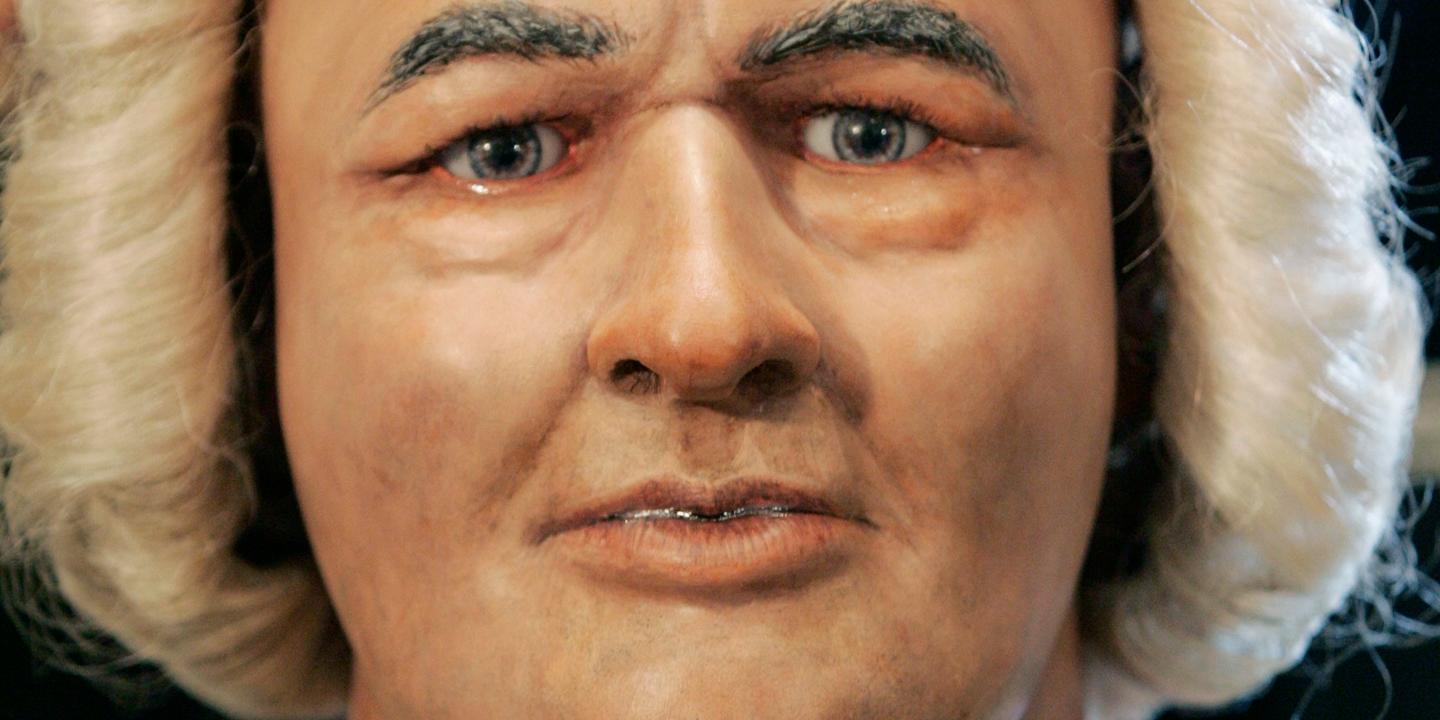 Le visage reconstitué de Jean-Sébastien Bach présenté en Allemagne