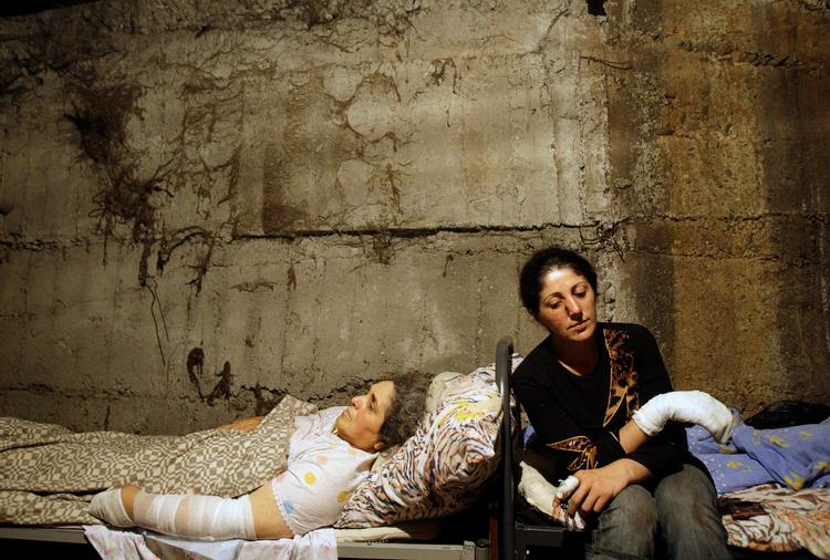 Combats et destructions en Ossétie du Sud et à Gori