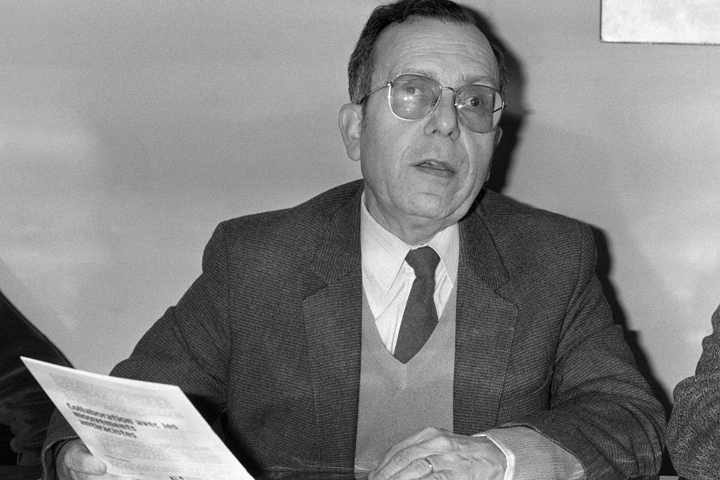 Albert Lévy, ancien résistant