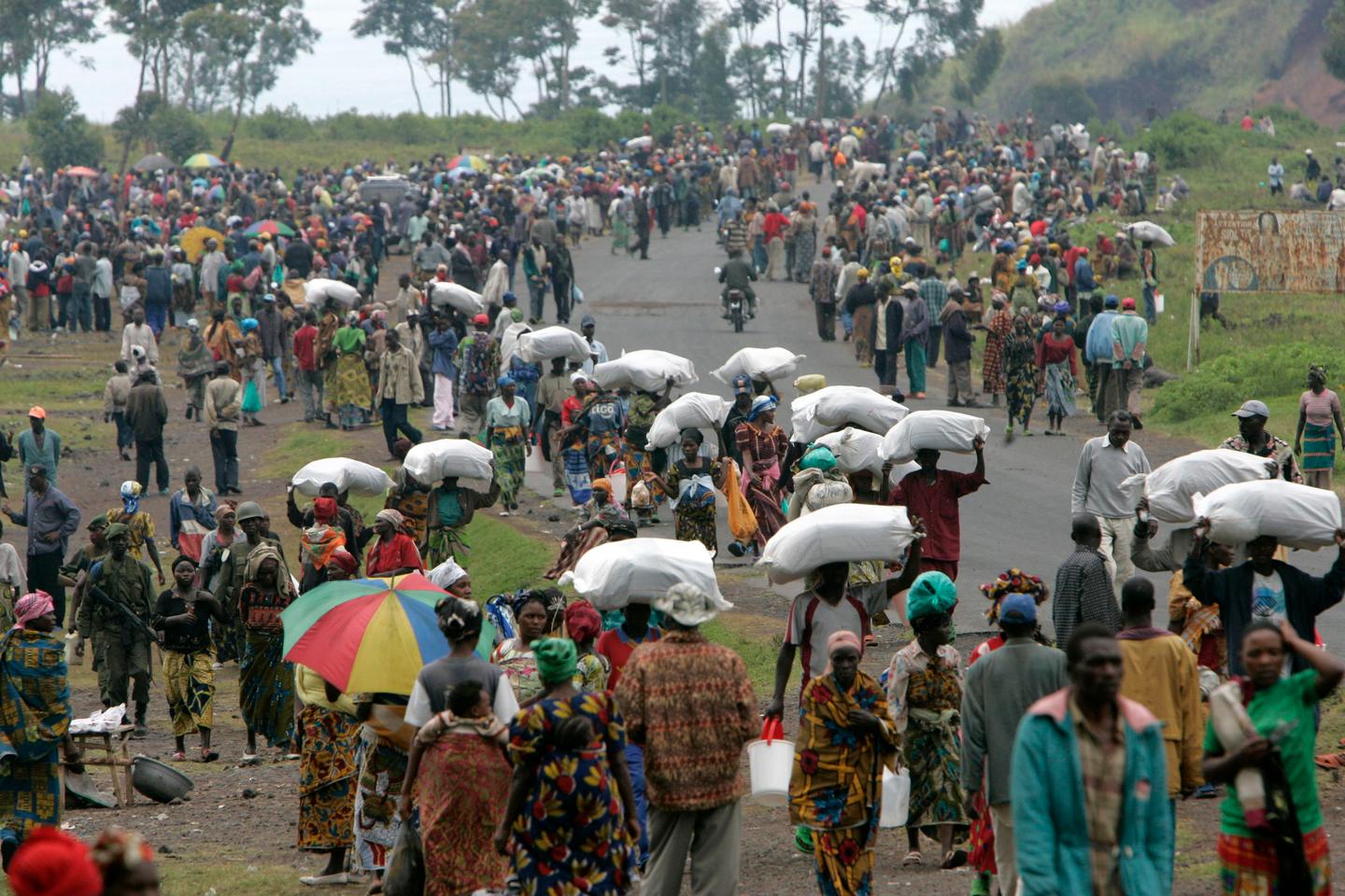 110 000 Congolais de RDC se sont réfugiés au Congo-Brazzaville