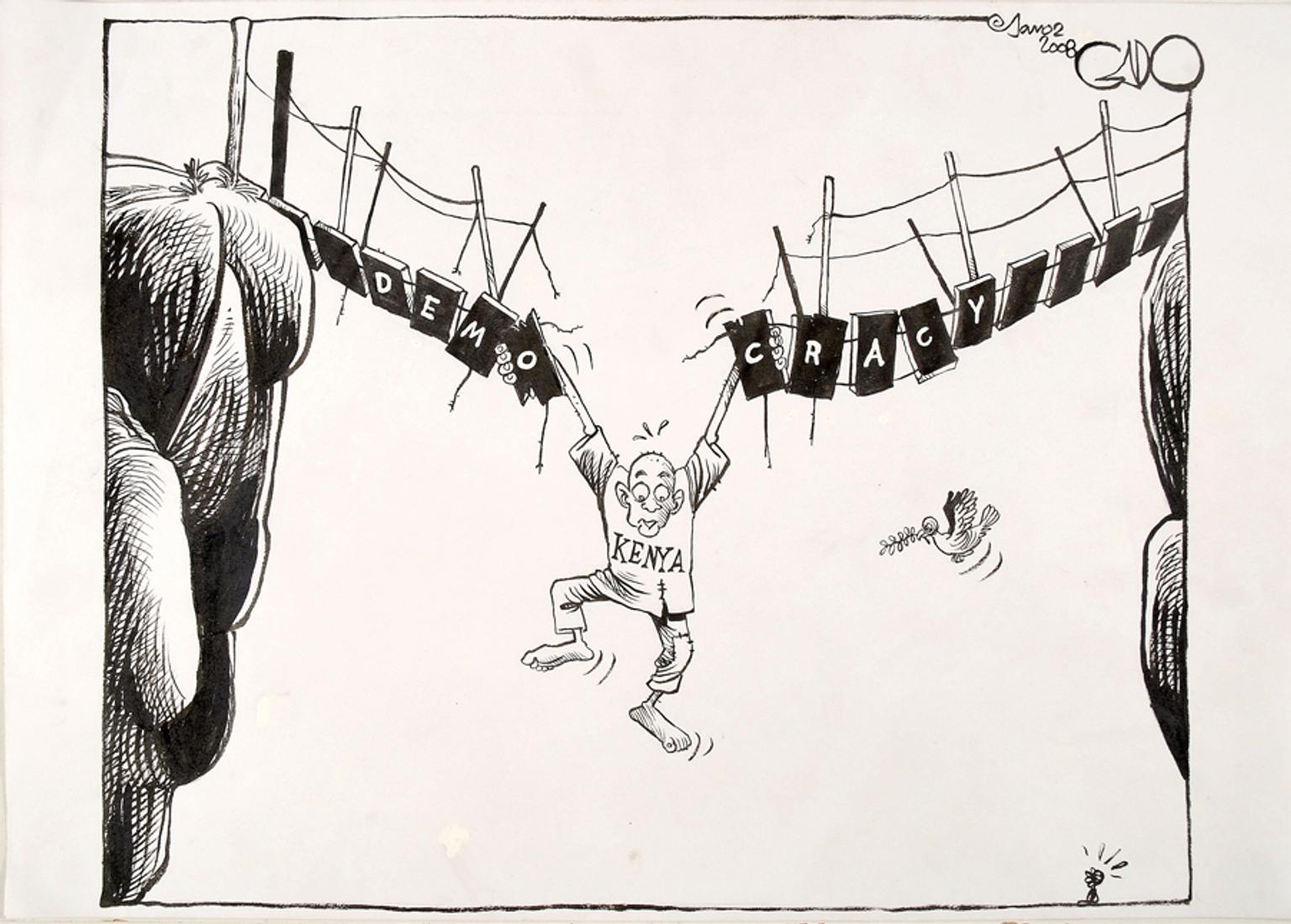 Permis de croquer : un tour du monde du dessin de presse