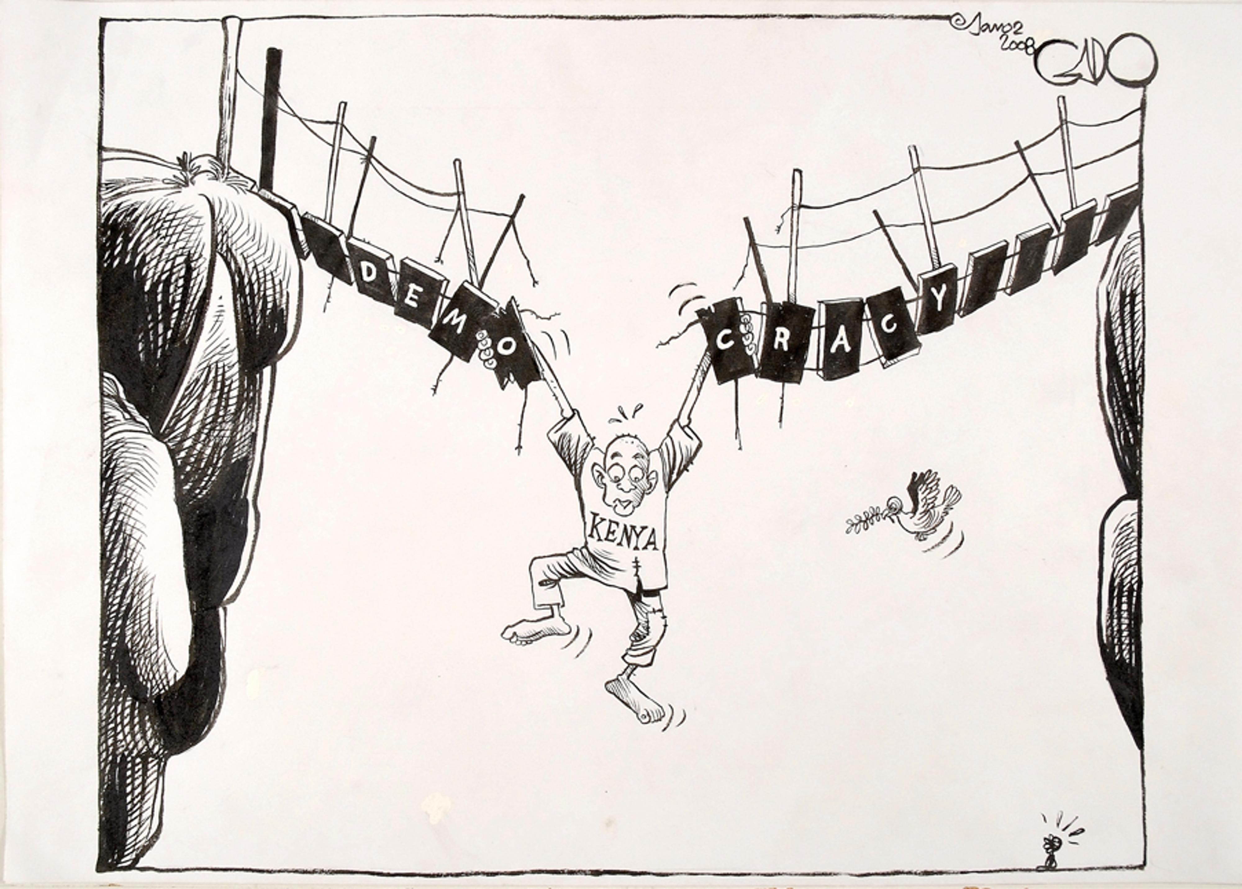 Permis de croquer : un tour du monde du dessin de presse