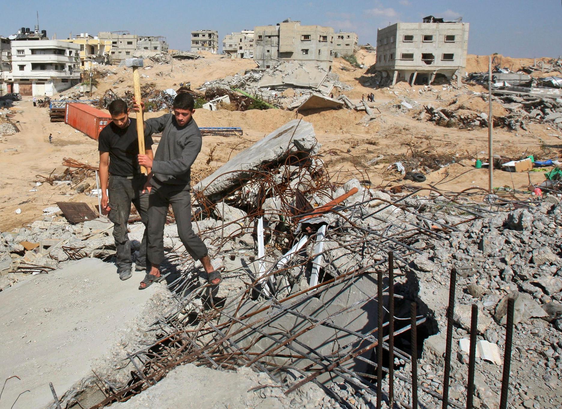 La bande de Gaza attend sa reconstruction