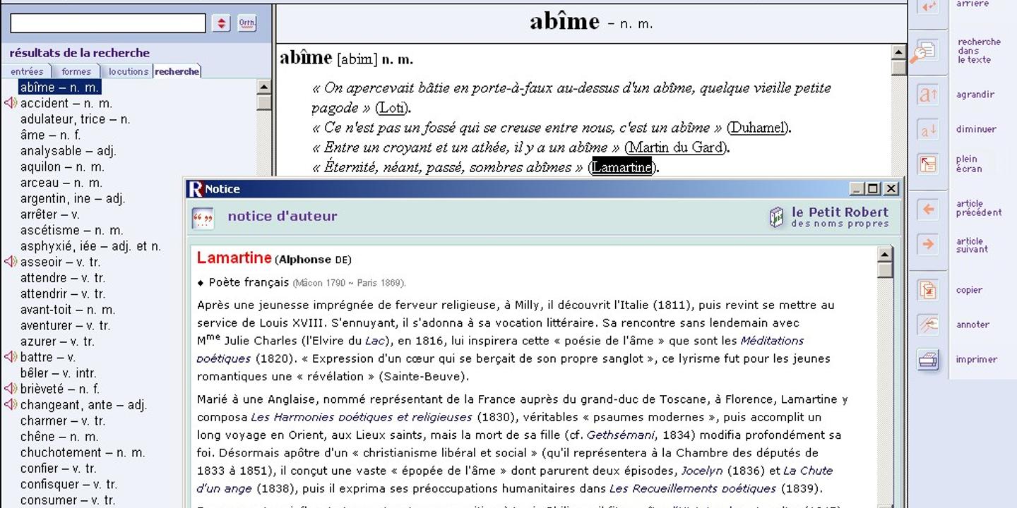 Tous les "Robert" en ligne... pour tous