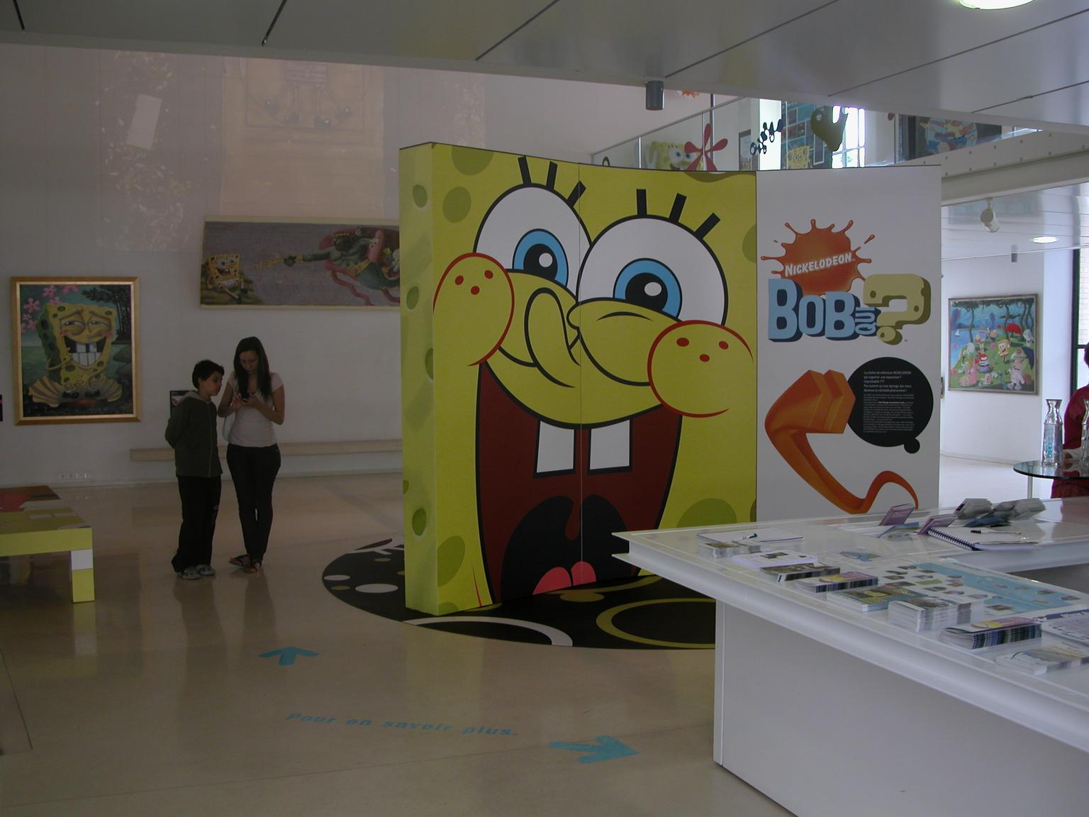 Exposition "Bob l'éponge" : retour sur une première décennie couronnée ...