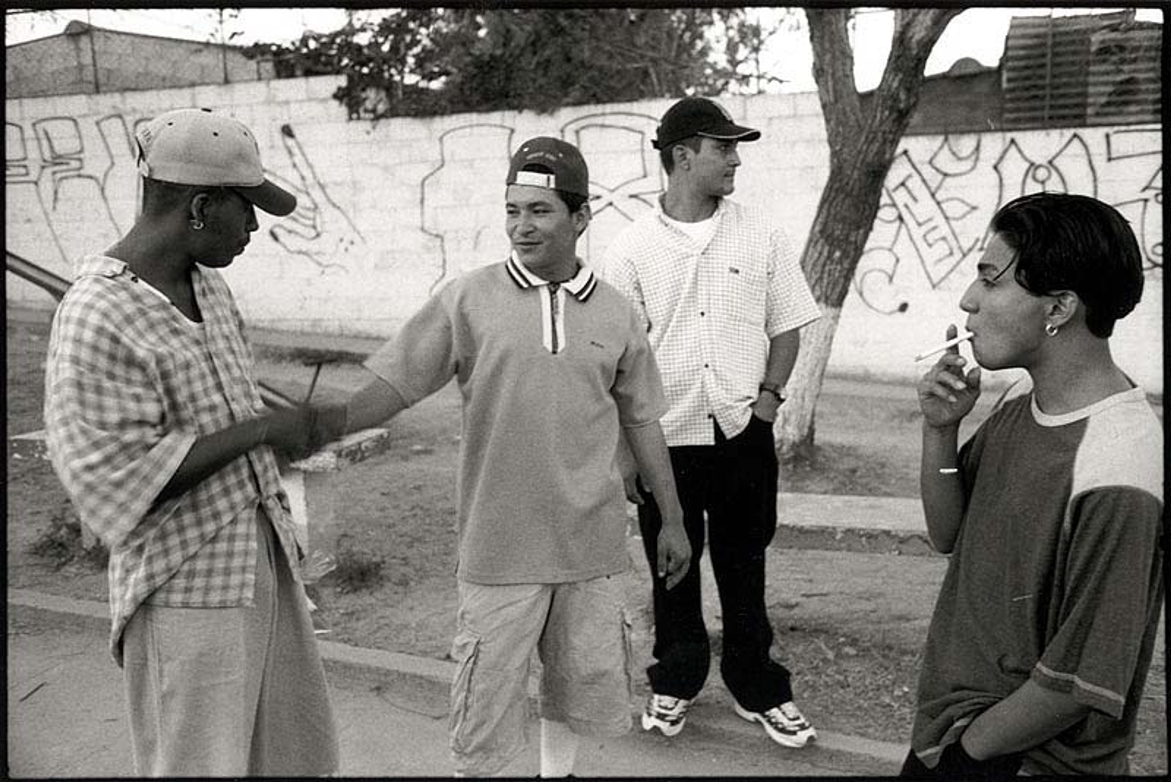 Au Salvador, avec la "mara dieciocho"