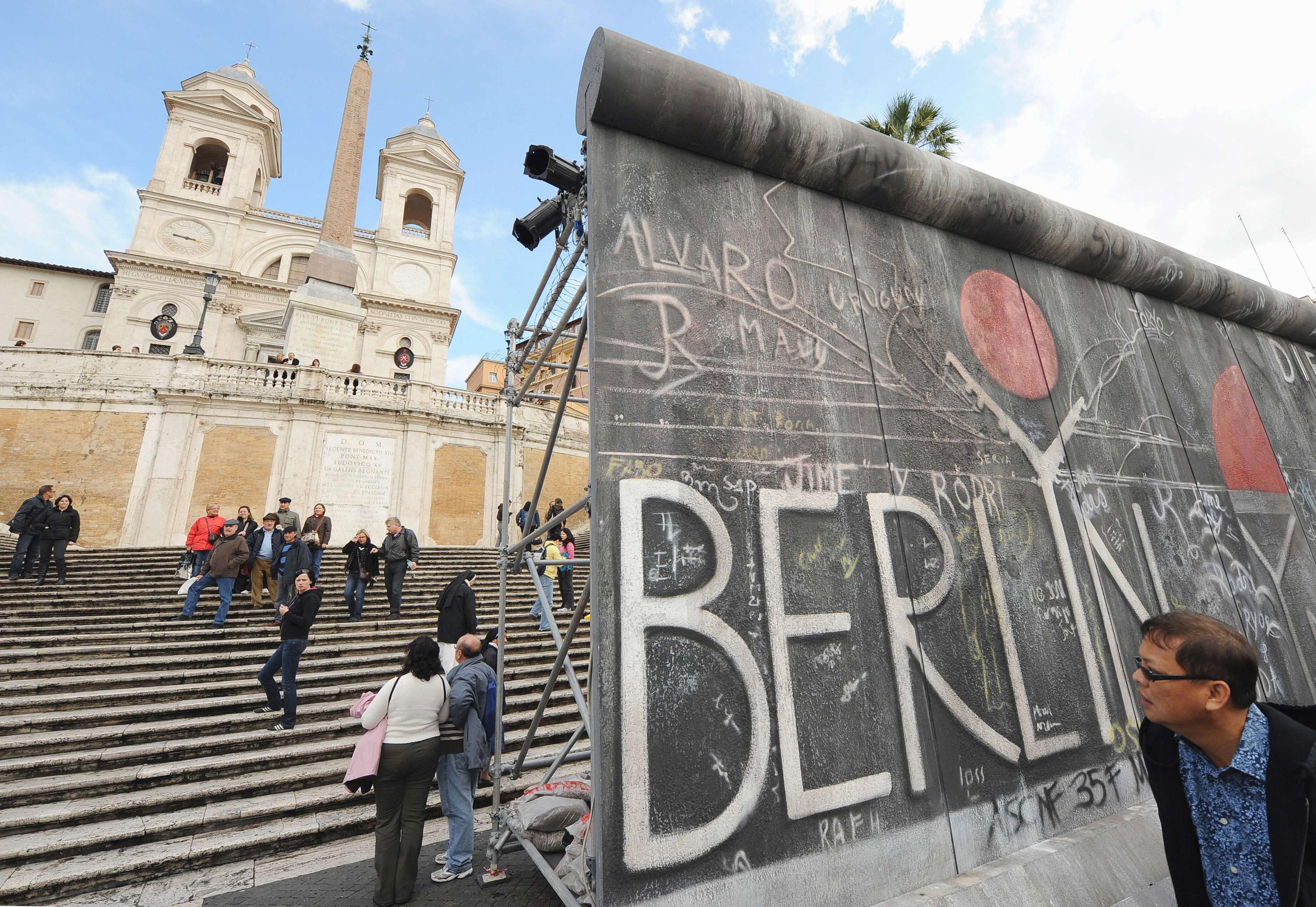 Le monde célèbre la chute du Mur