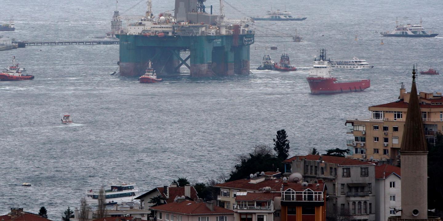 Le détroit du Bosphore fermé