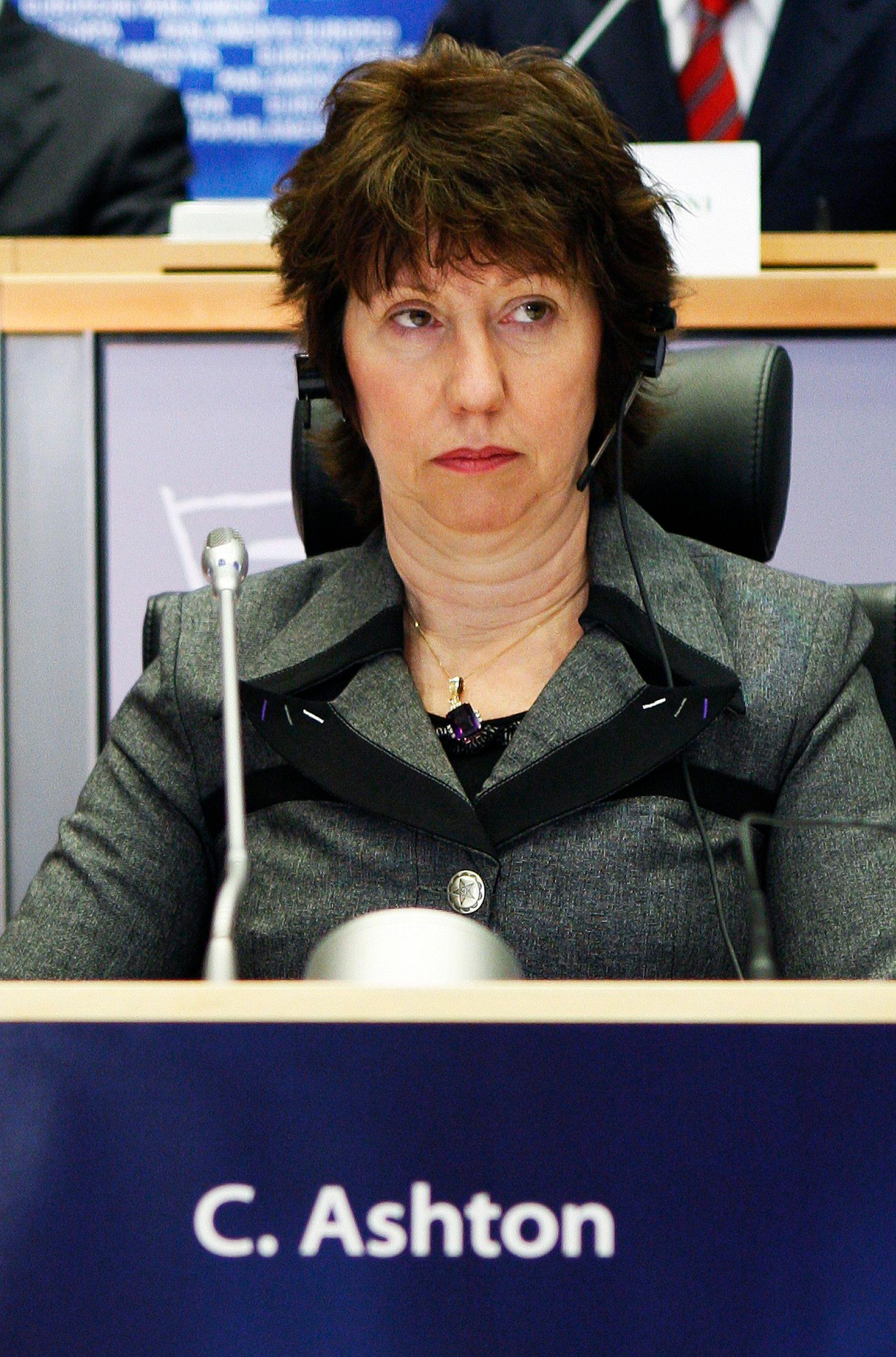Catherine Ashton laisse les eurodéputés sur leur faim
