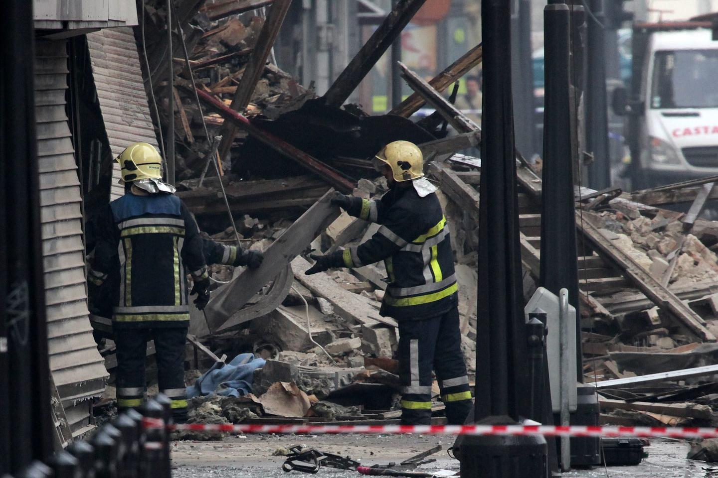 Explosion au gaz dans le centre de Liège