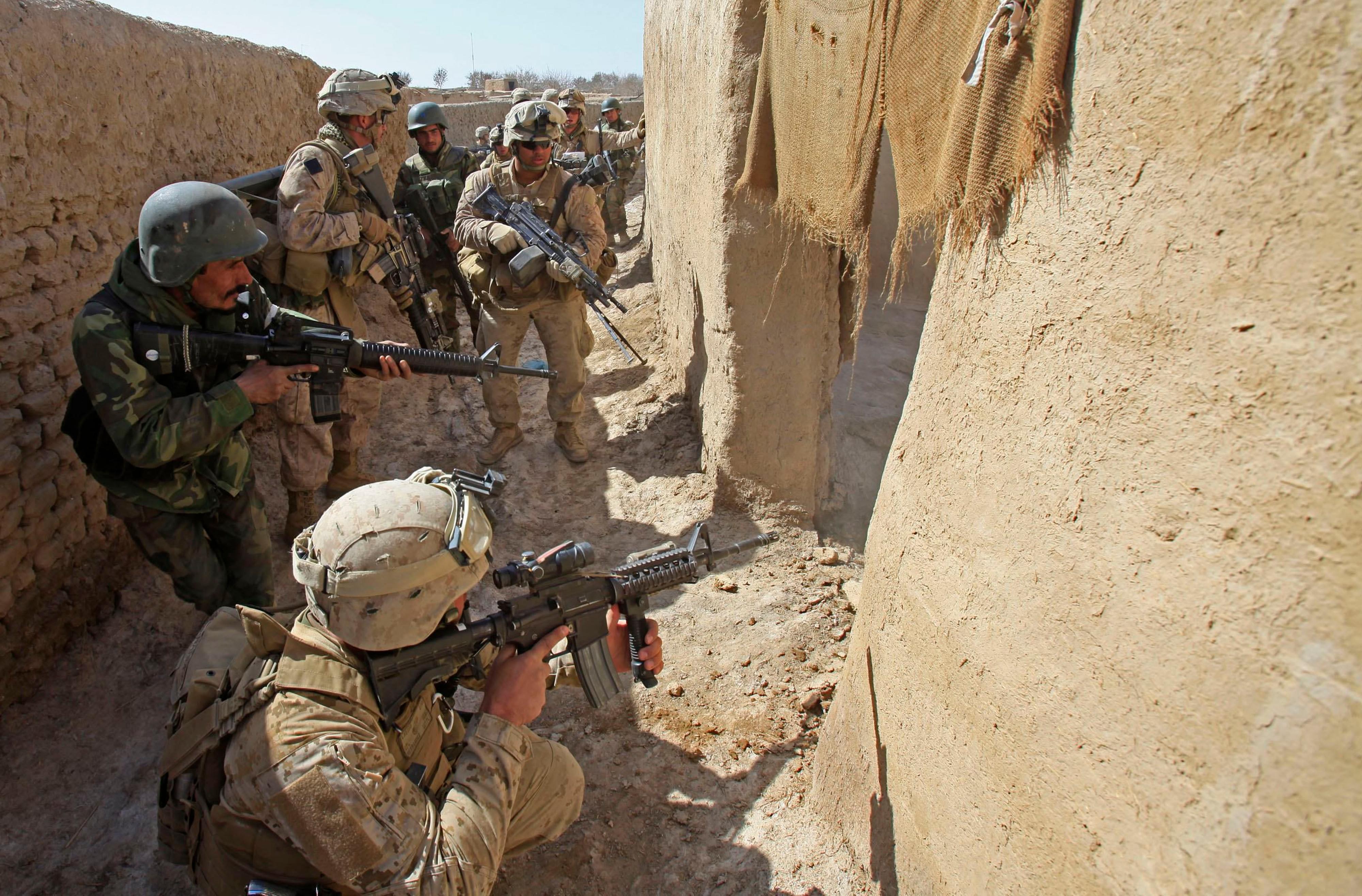 L'opération militaire de l'OTAN se poursuit dans la province du Helmand