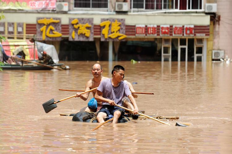 Au moins 123 morts dans des inondations en Chine