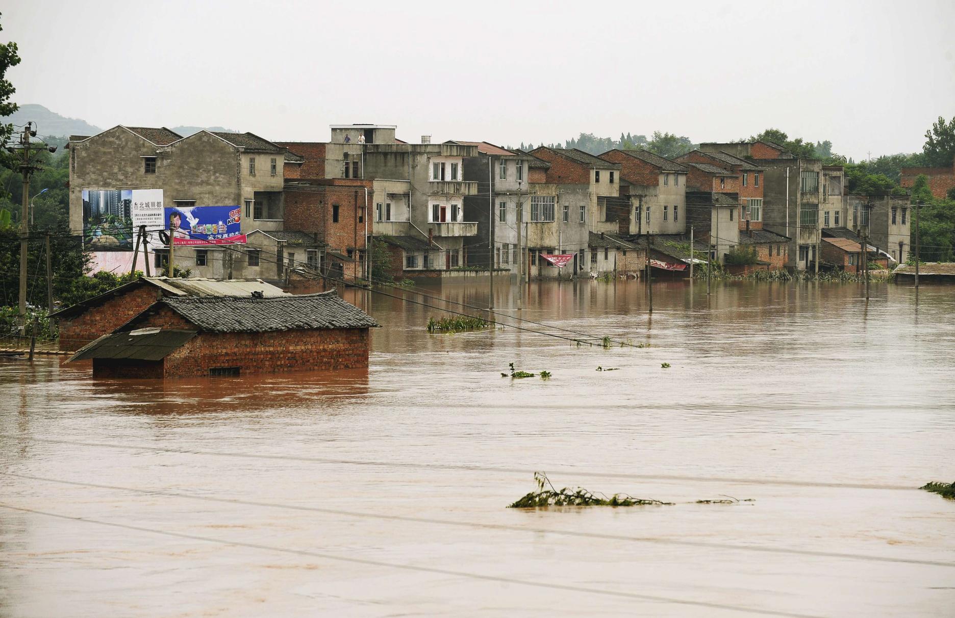 Au moins 123 morts dans des inondations en Chine