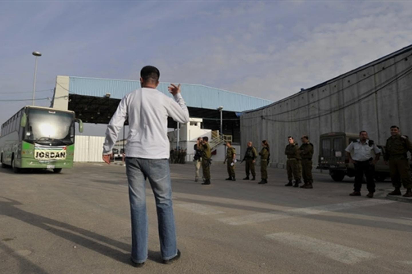 La traversée du pont Allenby