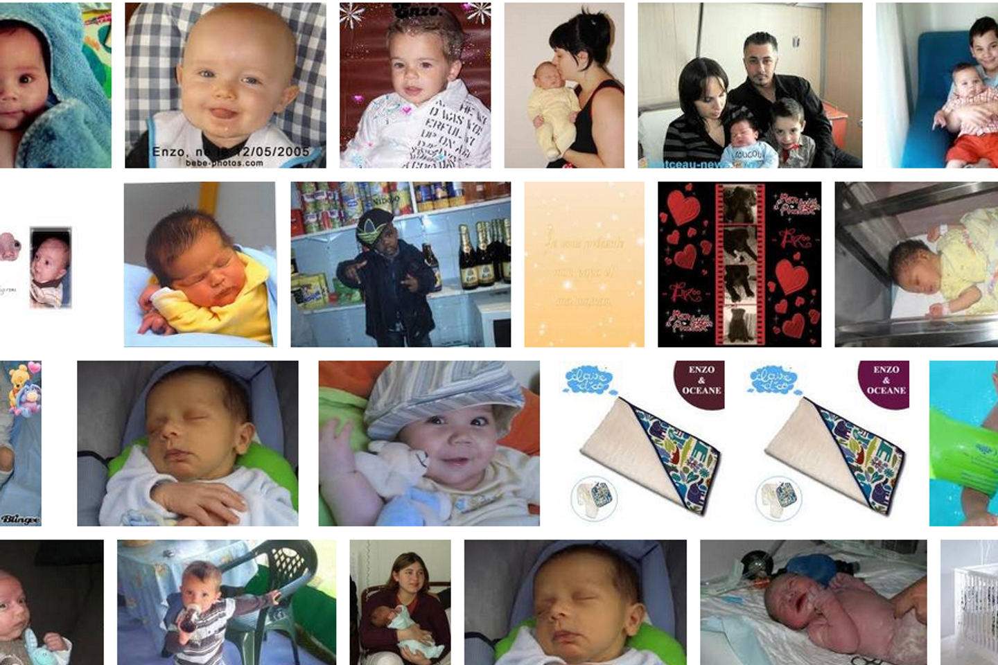 74 % des bébés français sont présents sur Internet